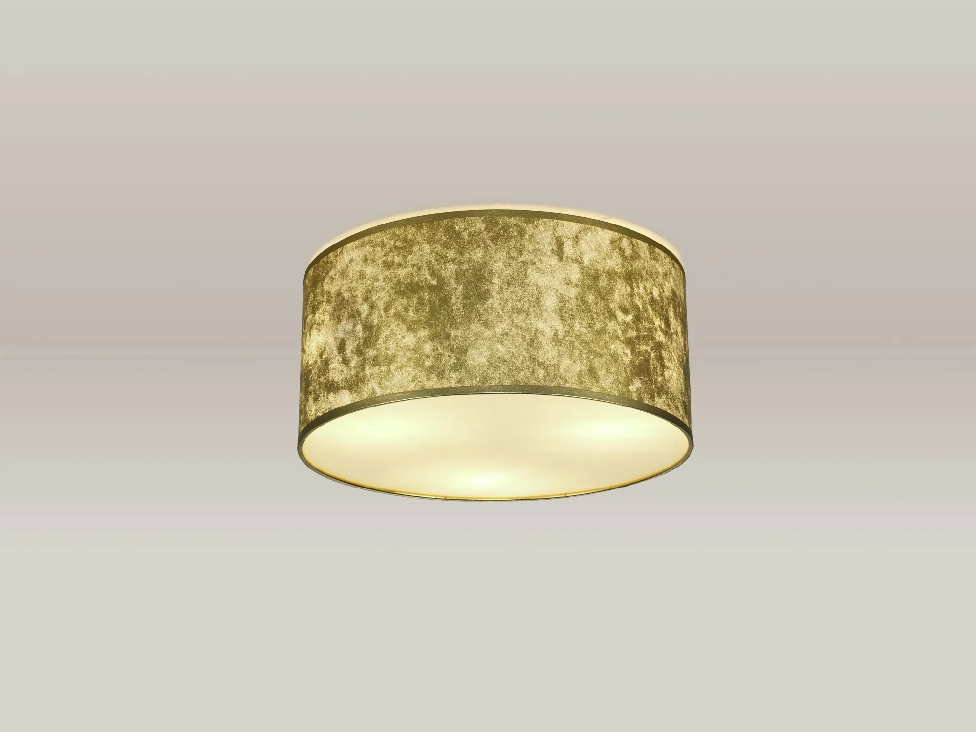 DK0627 Baymont WH GL Deco Baymont 40cm Flush 3 Light - Inspired ...