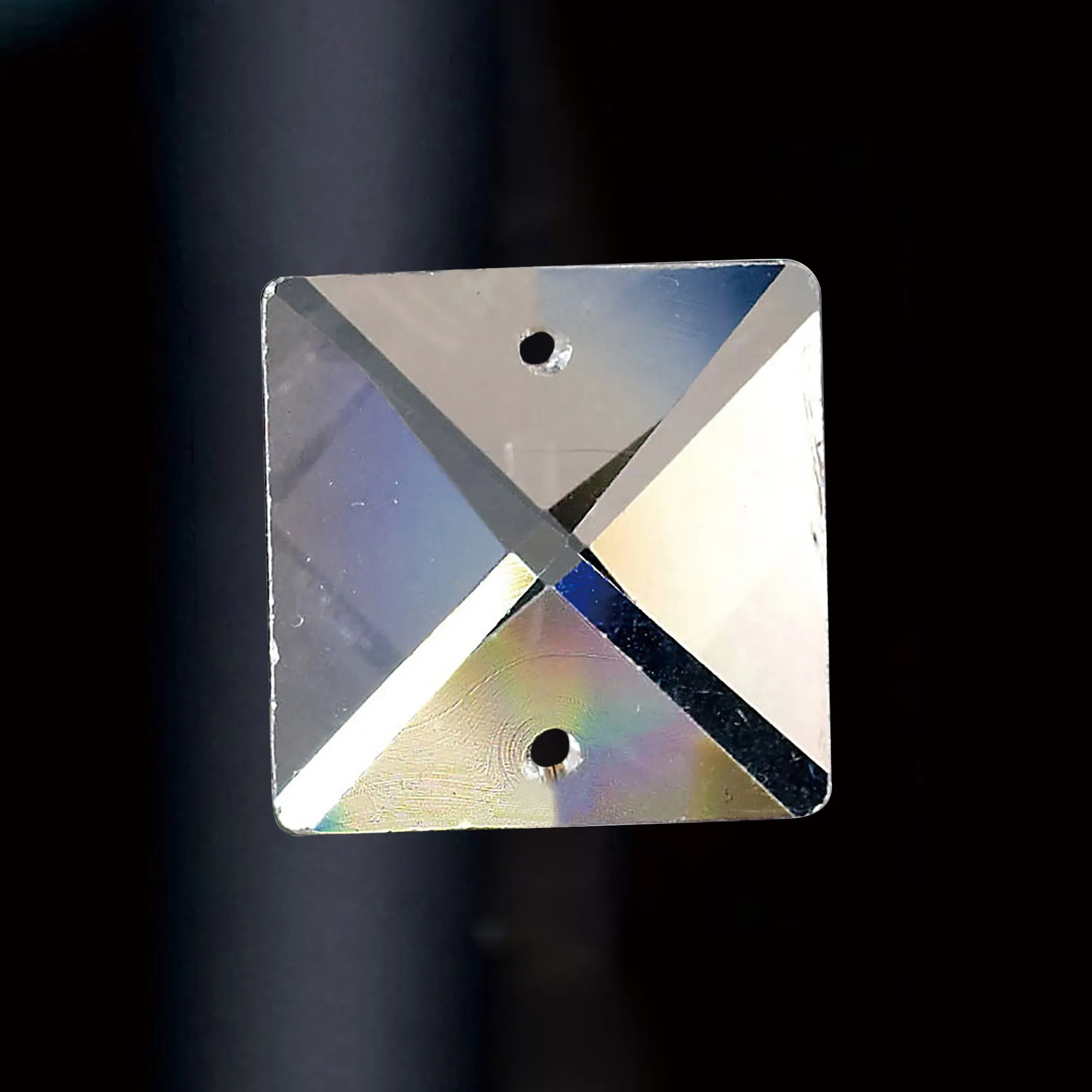 C70040 Crystal Quadrilateral Diyas Crystal Square Without Ring 16mm 2 ...