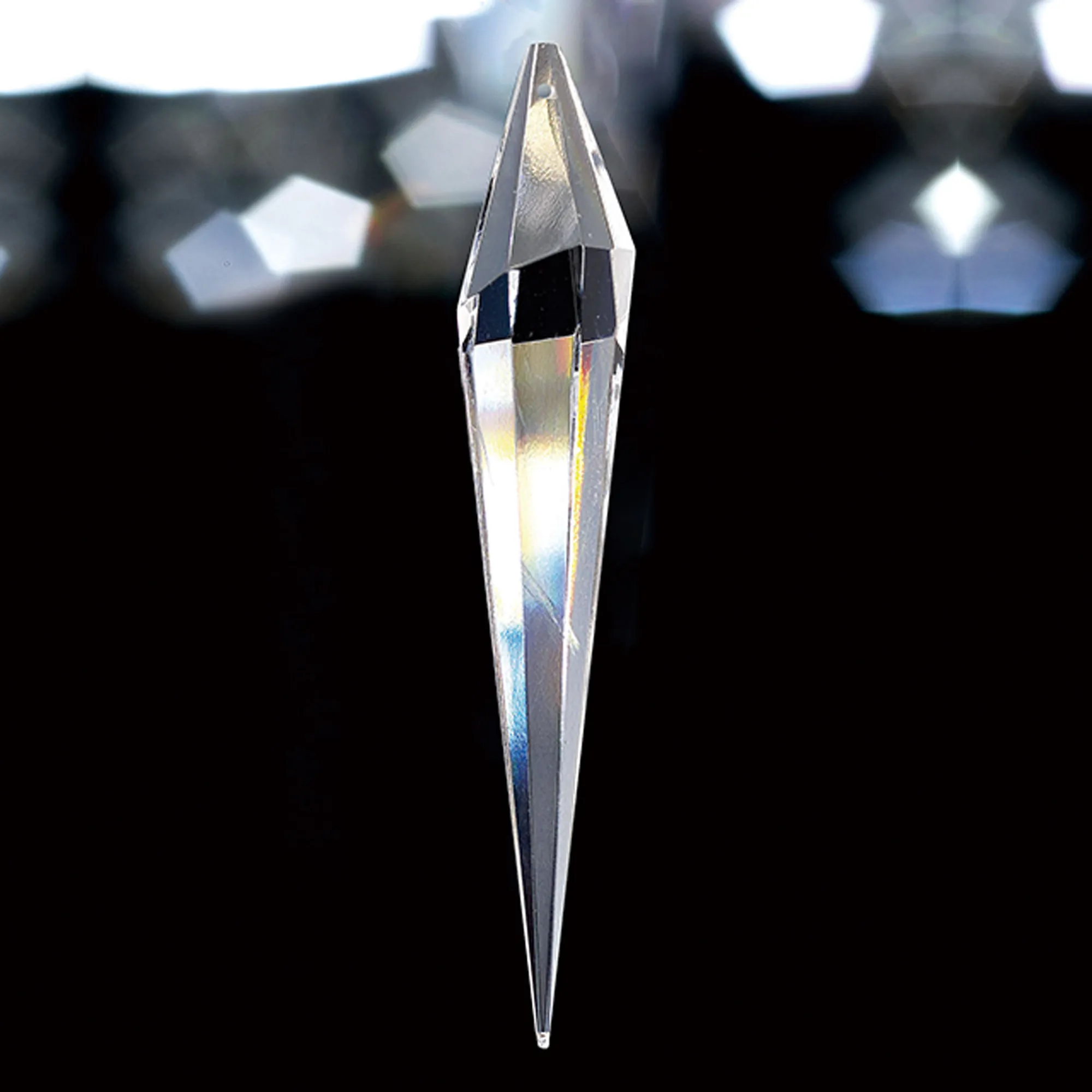 C70070 Crystal Droplet Diyas Crystal Icicle Without Ring 91mm ...