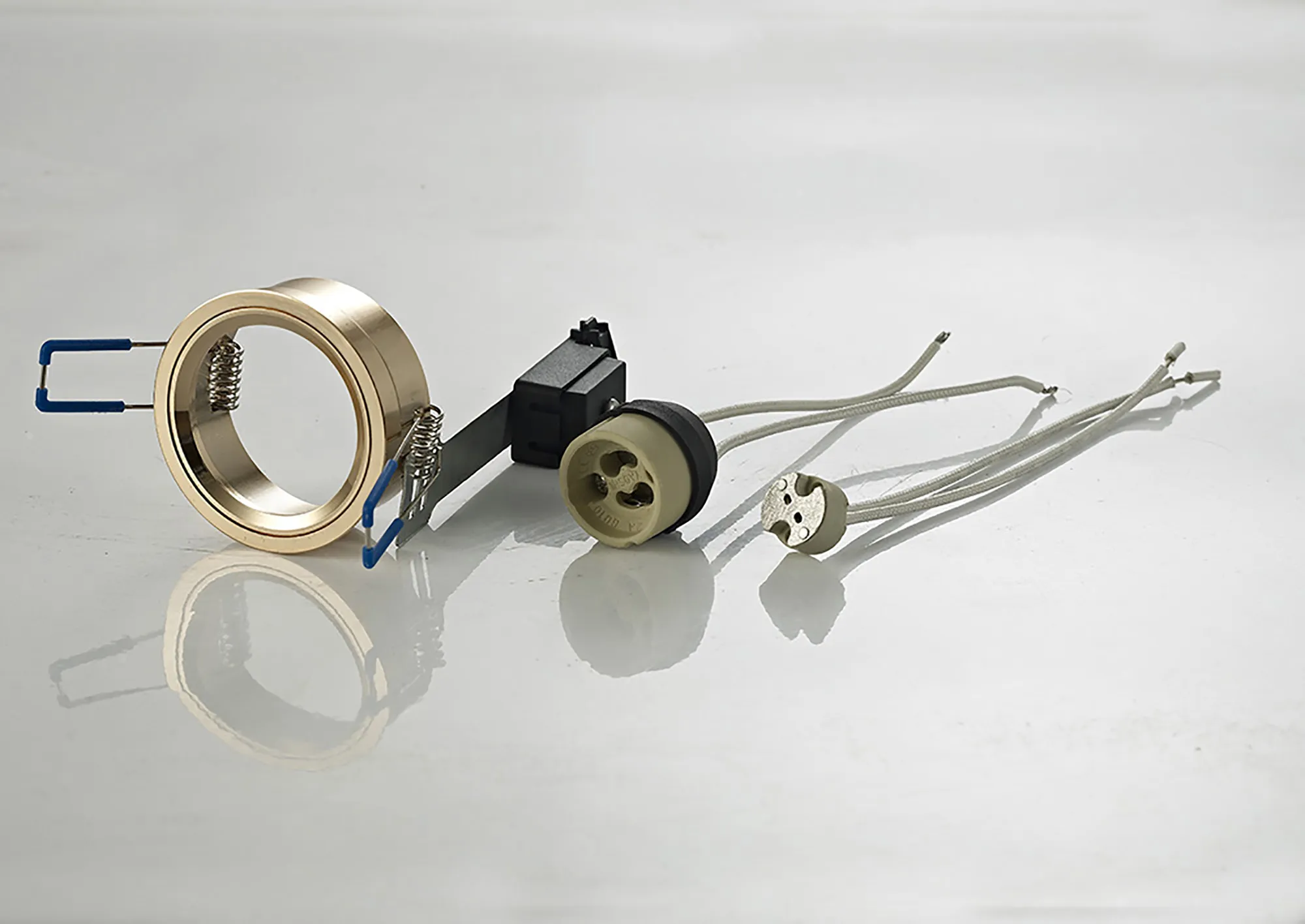 IL30800FG Crystal Downlights Components Diyas French Gold Downlight ...