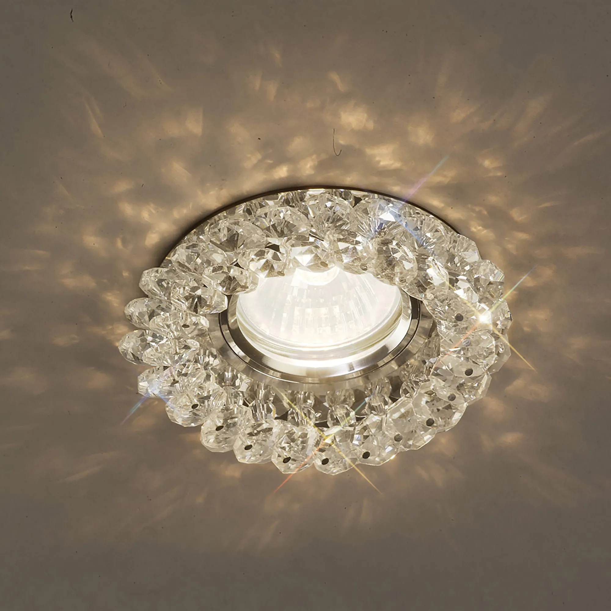 IL30806CH Crystal Downlights Clear Diyas Crystal Downlight Shallow ...