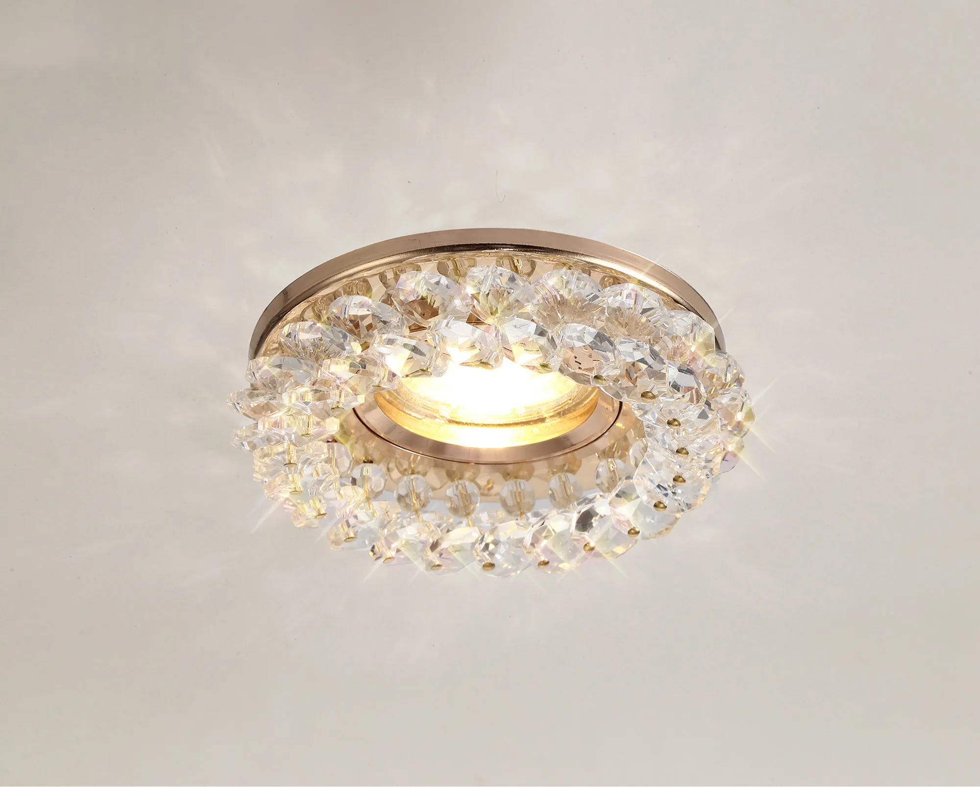 IL30805FG Crystal Downlights Clear Diyas Crystal Cluster Downlight ...