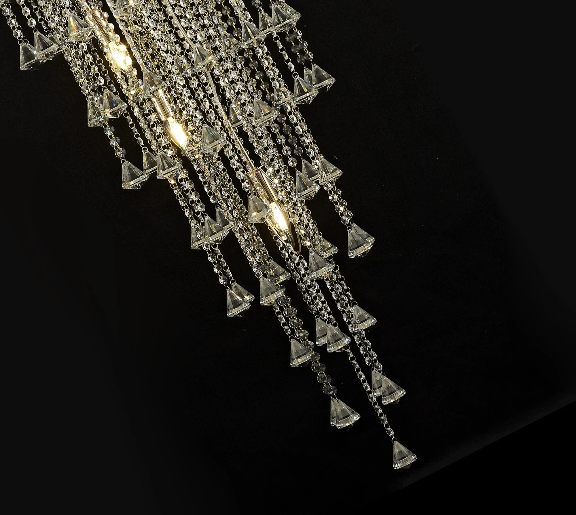IL32775 Inina French Gold Diyas Inina Crystal Chandelier 9 Light (17kg ...