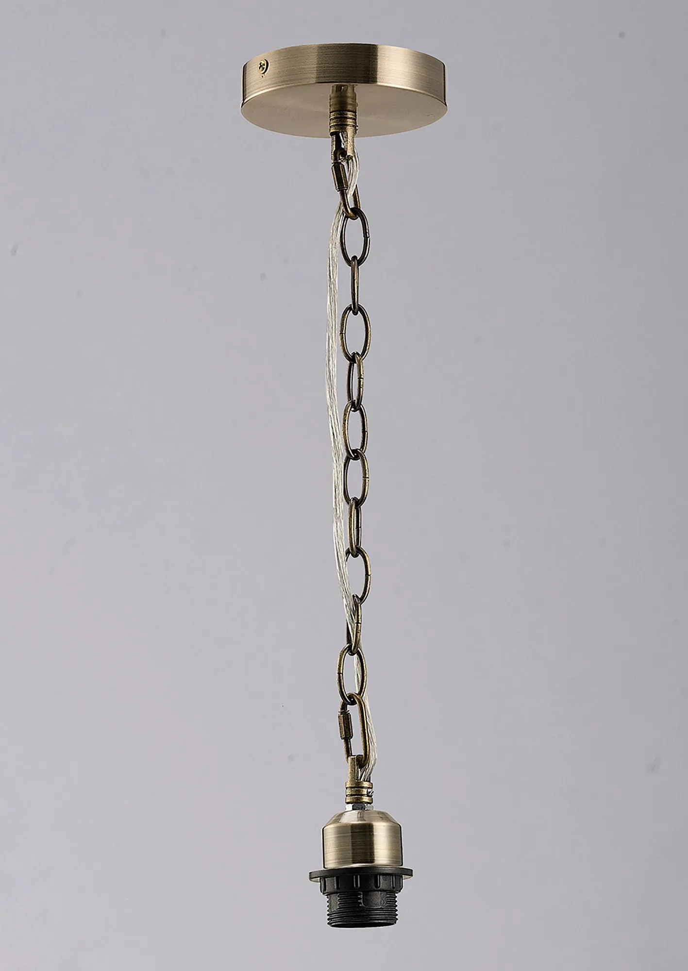 IL60016 Kudo Antique Brass Diyas Kudo 1 Light Pendant Antique Brass ...