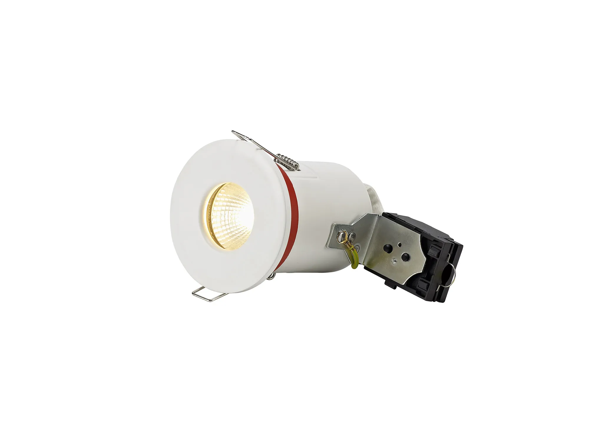 D0443 Agni Deco Agni Fixed Fire Rated Downlight IP65 White - Inspired ...