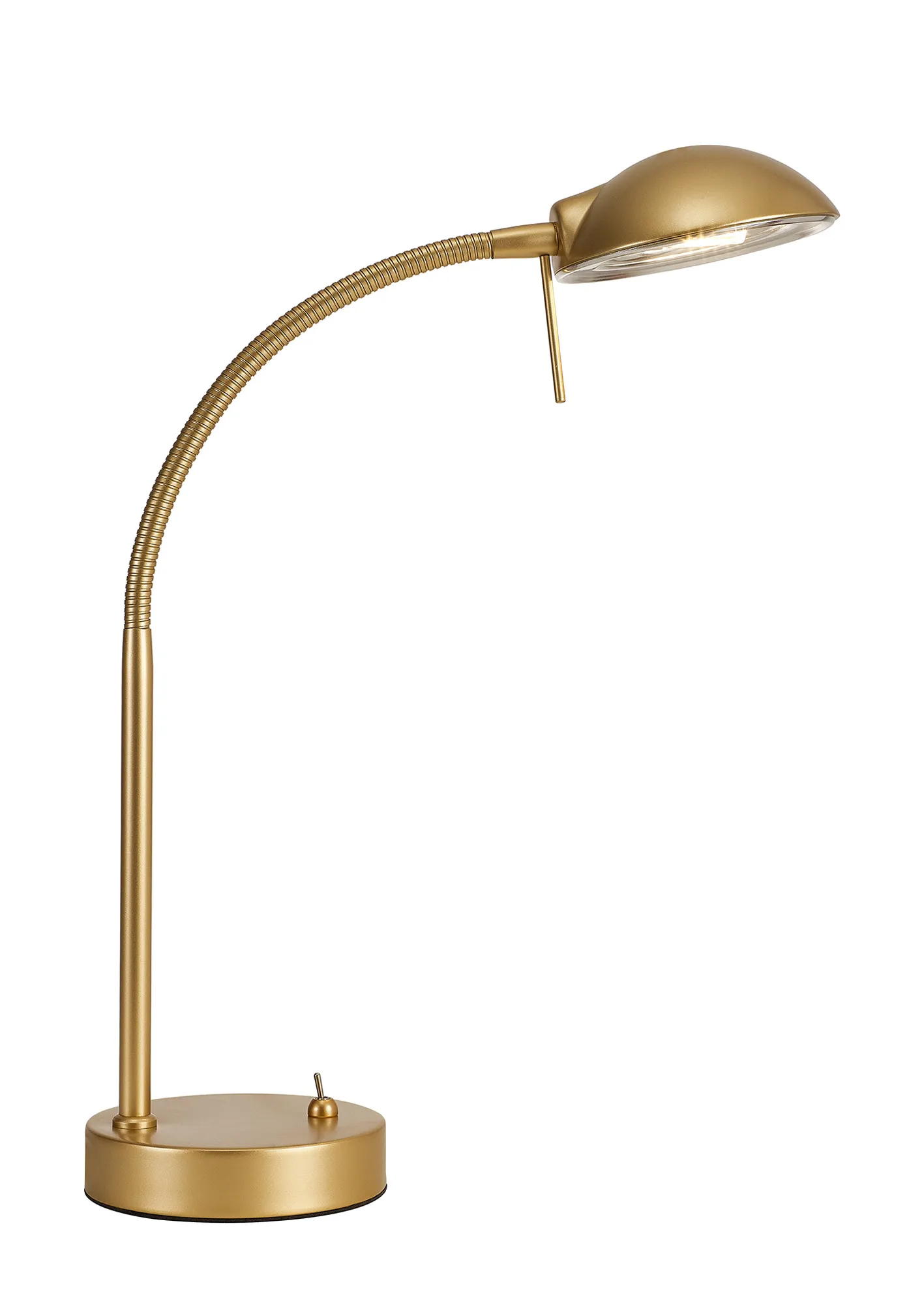 D0794 Bamberg Deco Bamberg 40cm 1 Light Switched Table Lamp Gold ...