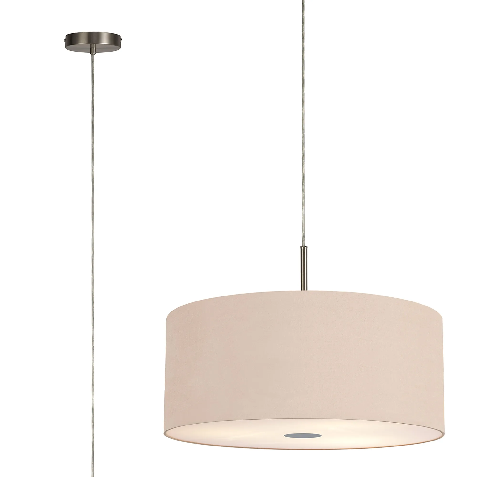 DK0550 Baymont SN AG Deco Baymont 60cm 5 Light Pendant Satin Nickel ...