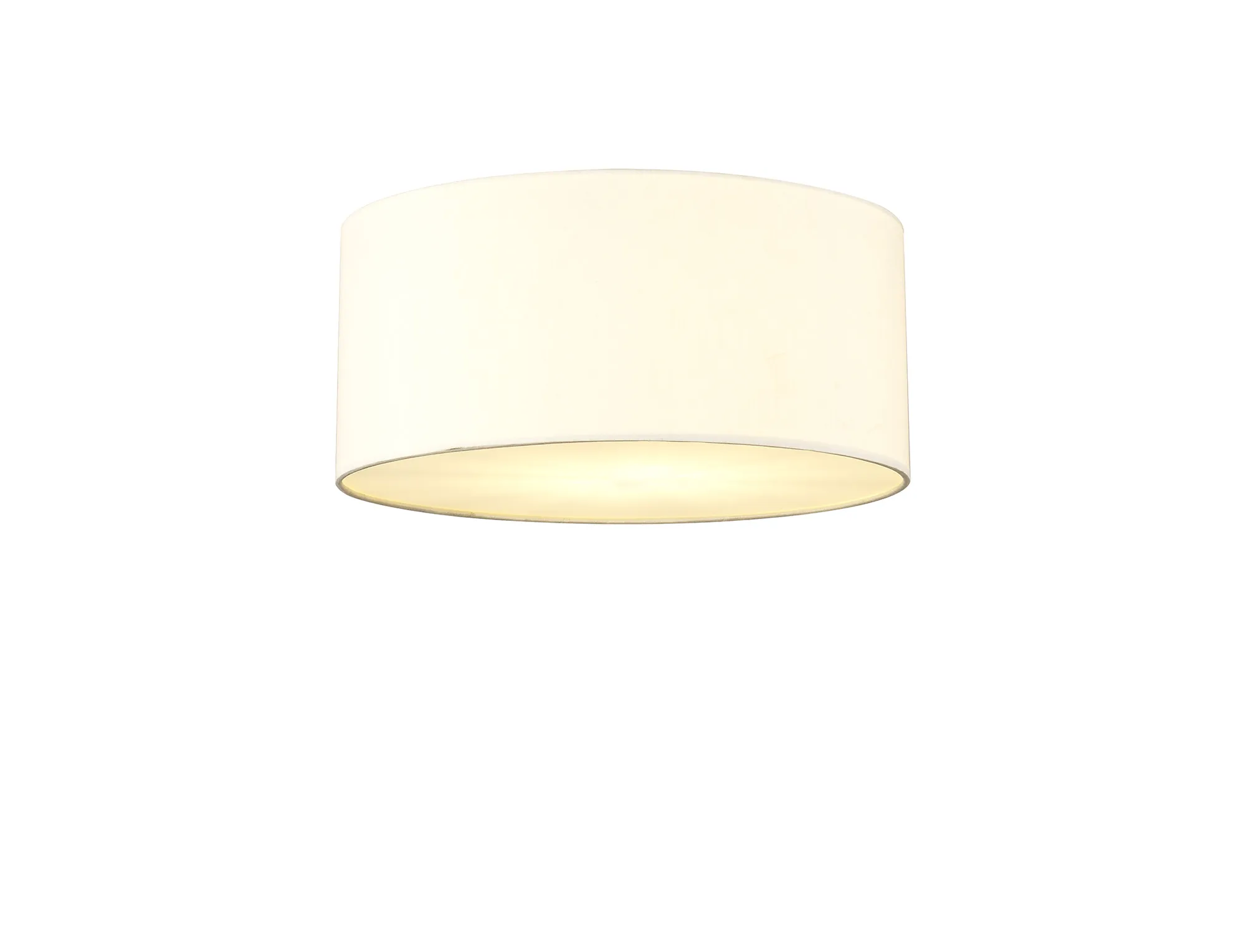 DK0610 Baymont WH IV Deco Baymont 40cm Flush 3 Light Ivory Pearl ...