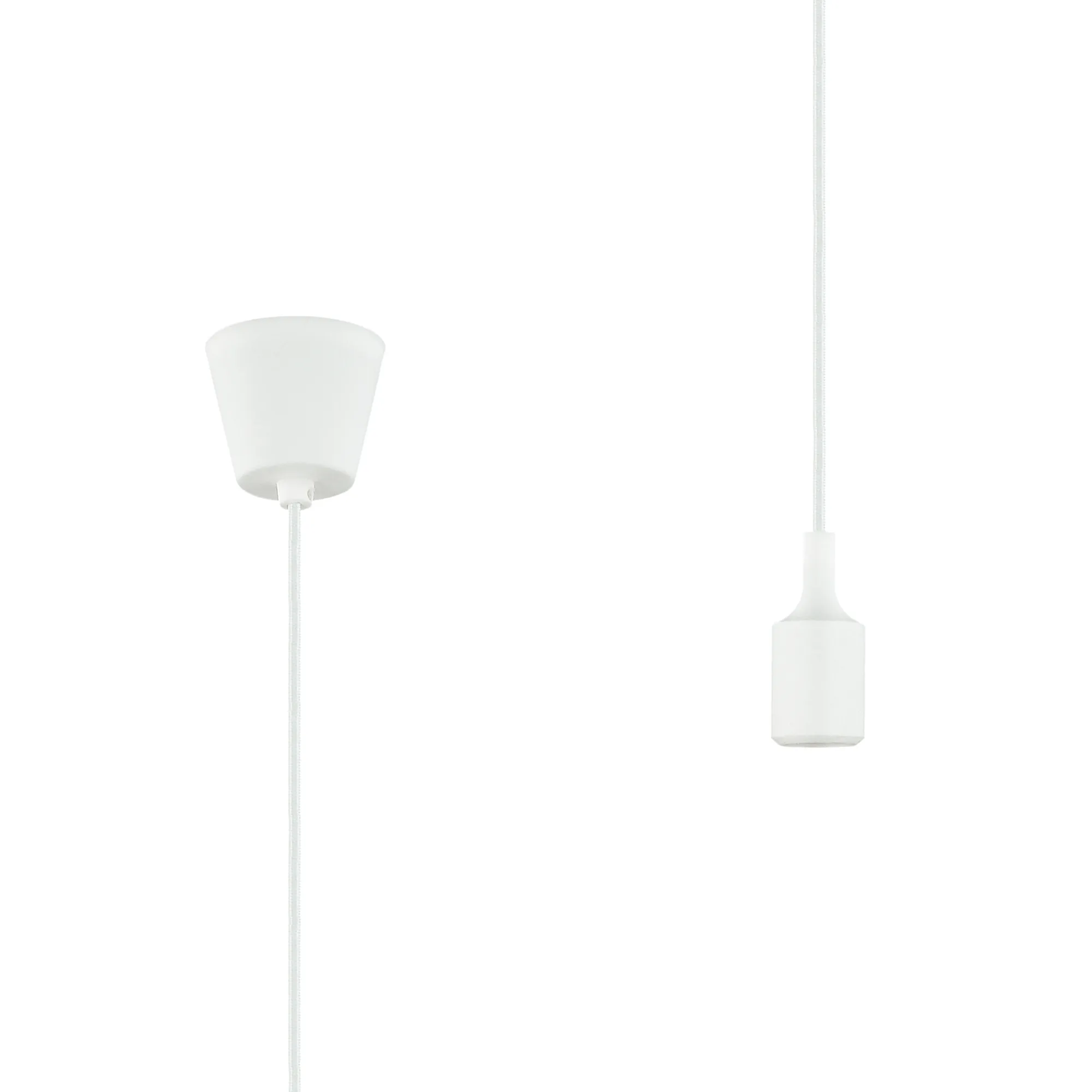 D0168 Dreifa Pendant Deco Dreifa 1.5m Single Pendant, 1 x E27, White ...