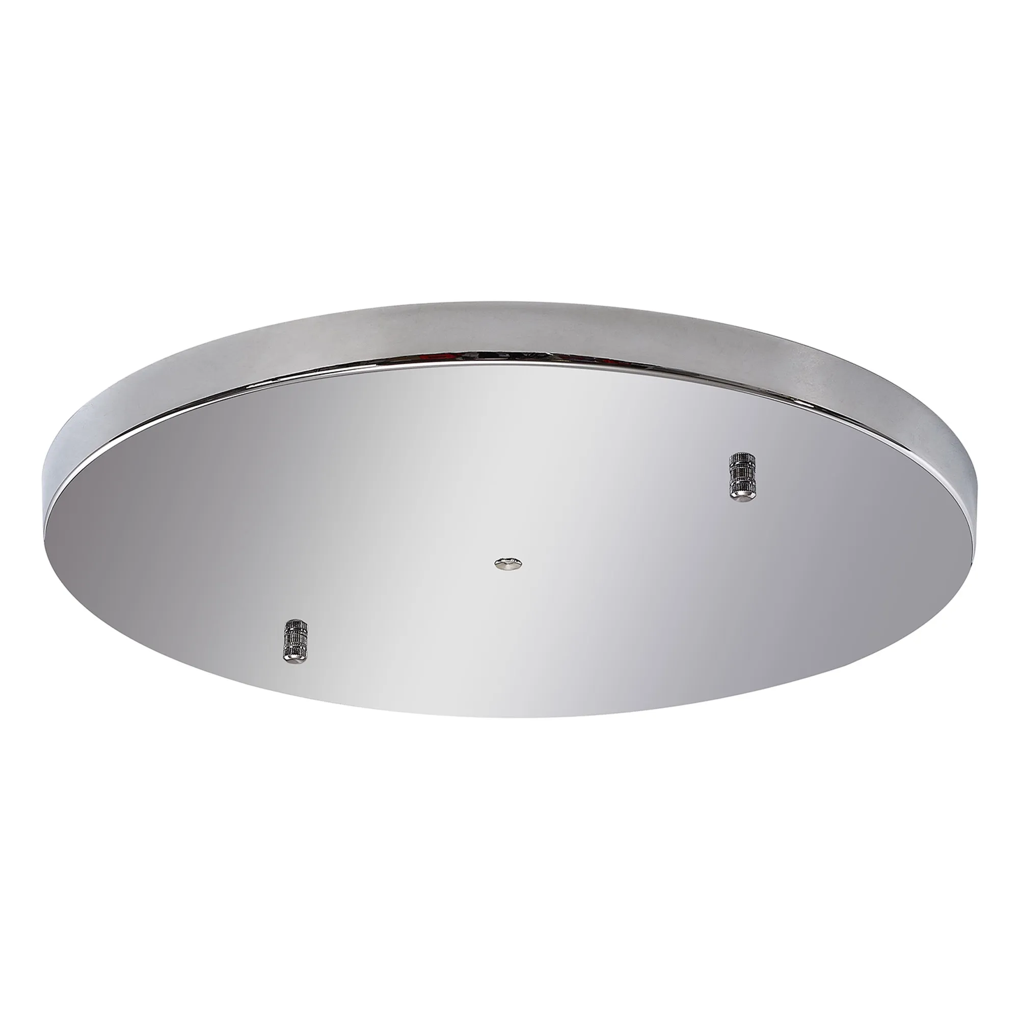D0830CH/NH Hayes No Hole Chrome Deco Hayes No Hole 40cm Round Ceiling ...