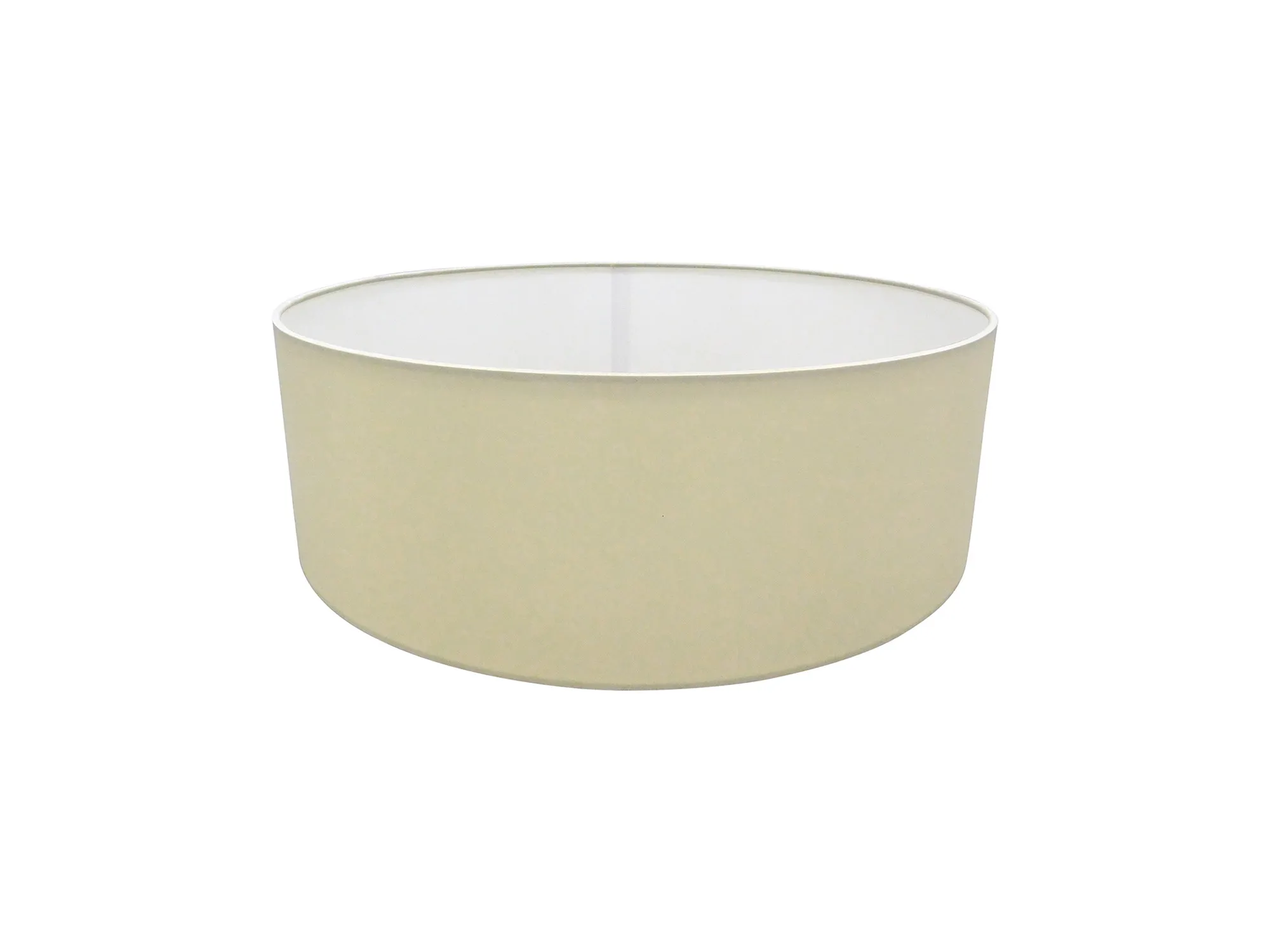 D0310 Serena Deco Serena 45cm Faux Silk Fabric Shade Ivory Pearl, White ...