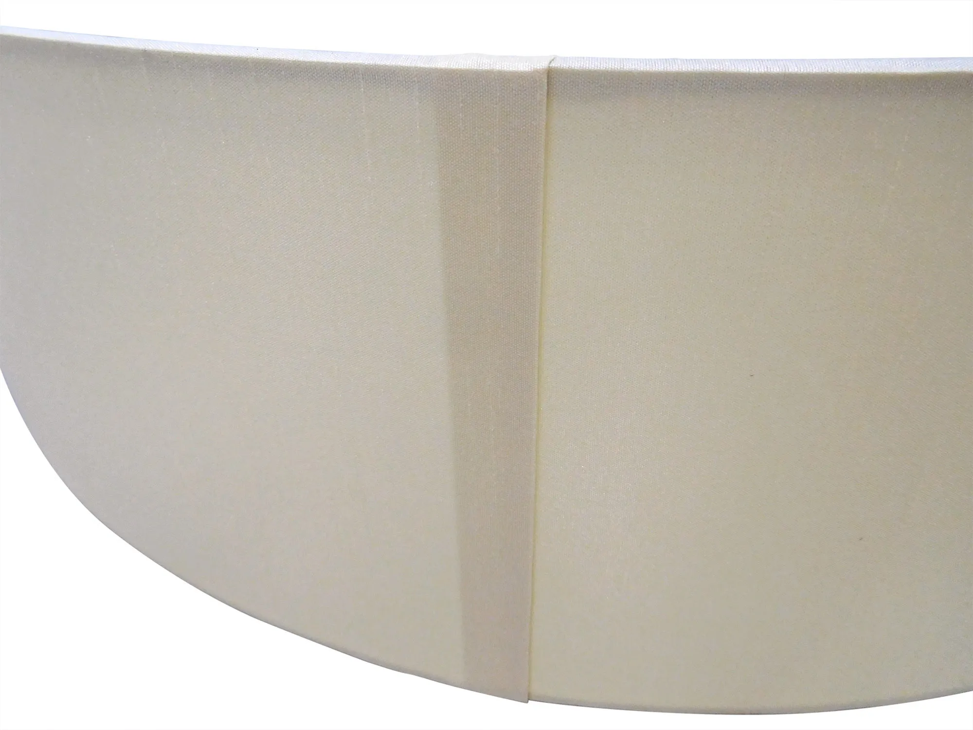 D0274 Sigma Deco Sigma 40cm Faux Silk Fabric Shade Ivory Pearl, White ...