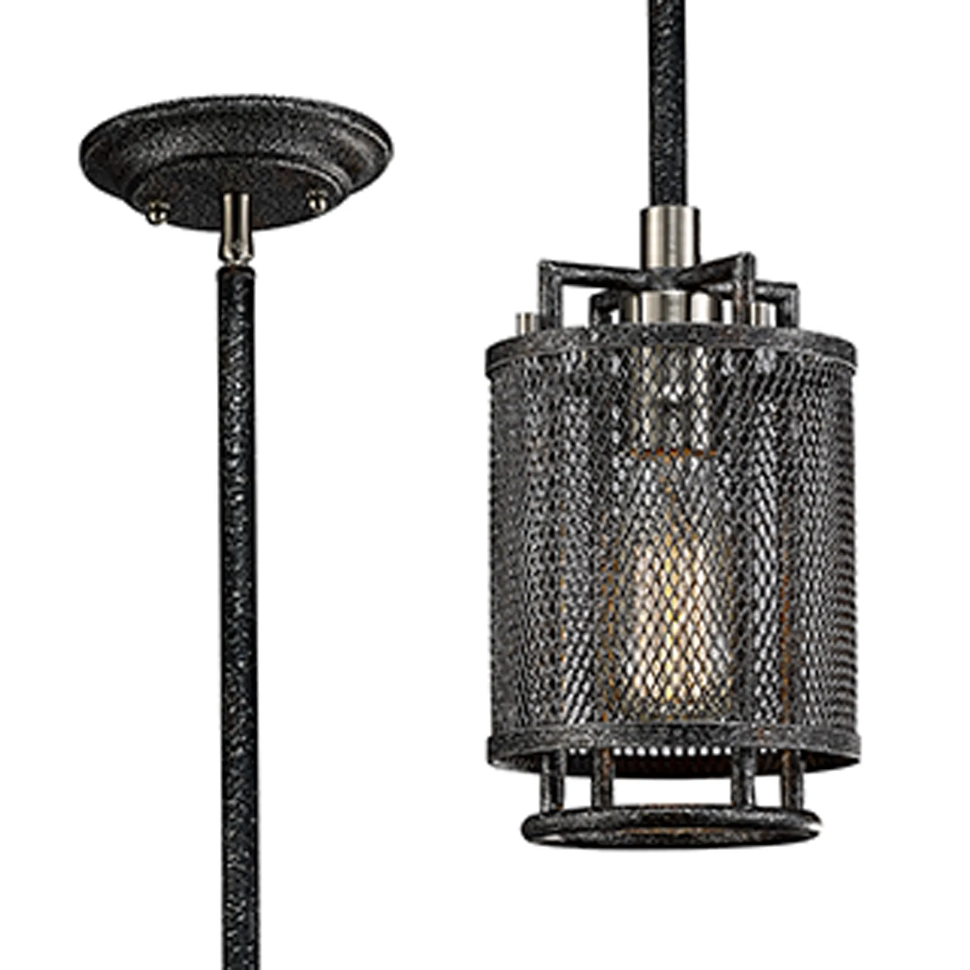 IL31691 Parker Diyas Parker Pendant 1 Light - Inspired Lighting Ltd.
