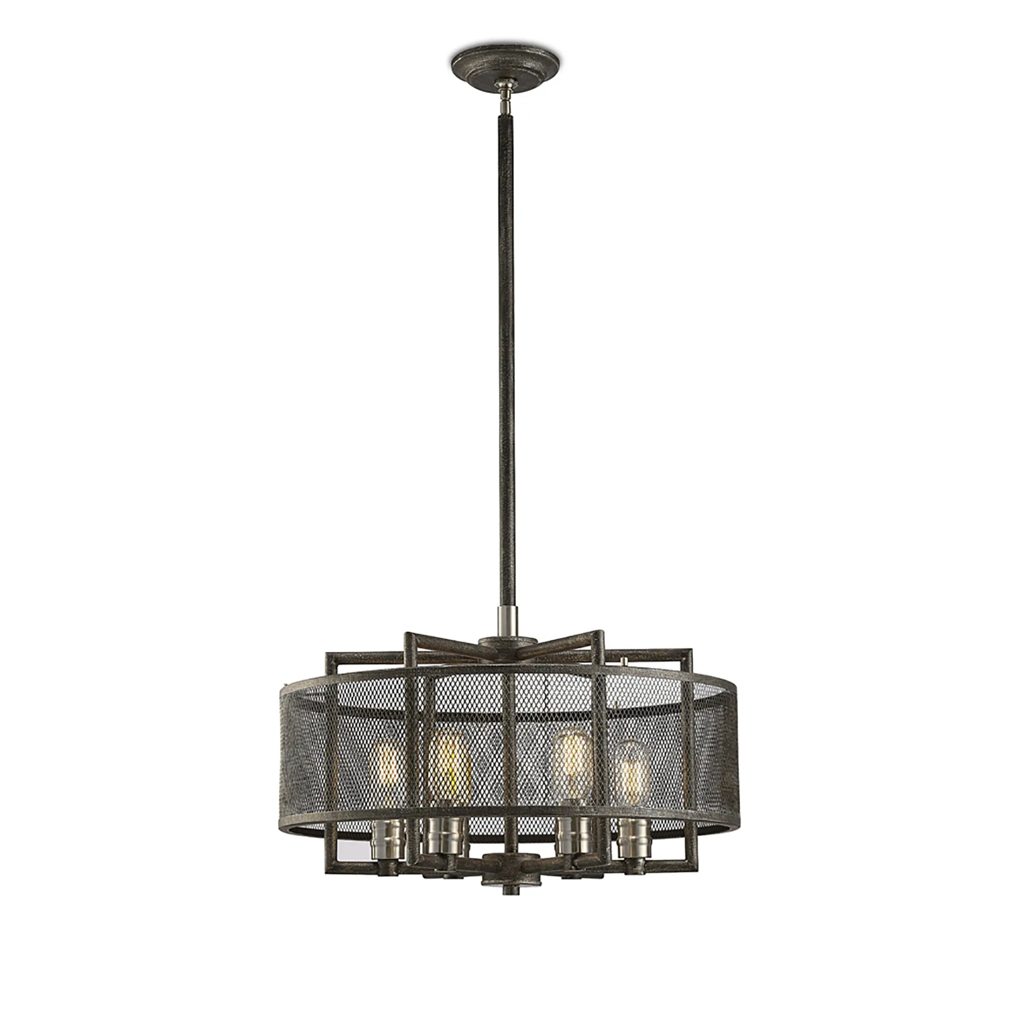 IL31692 Parker Diyas Parker Pendant 6 Light - Inspired Lighting Ltd.