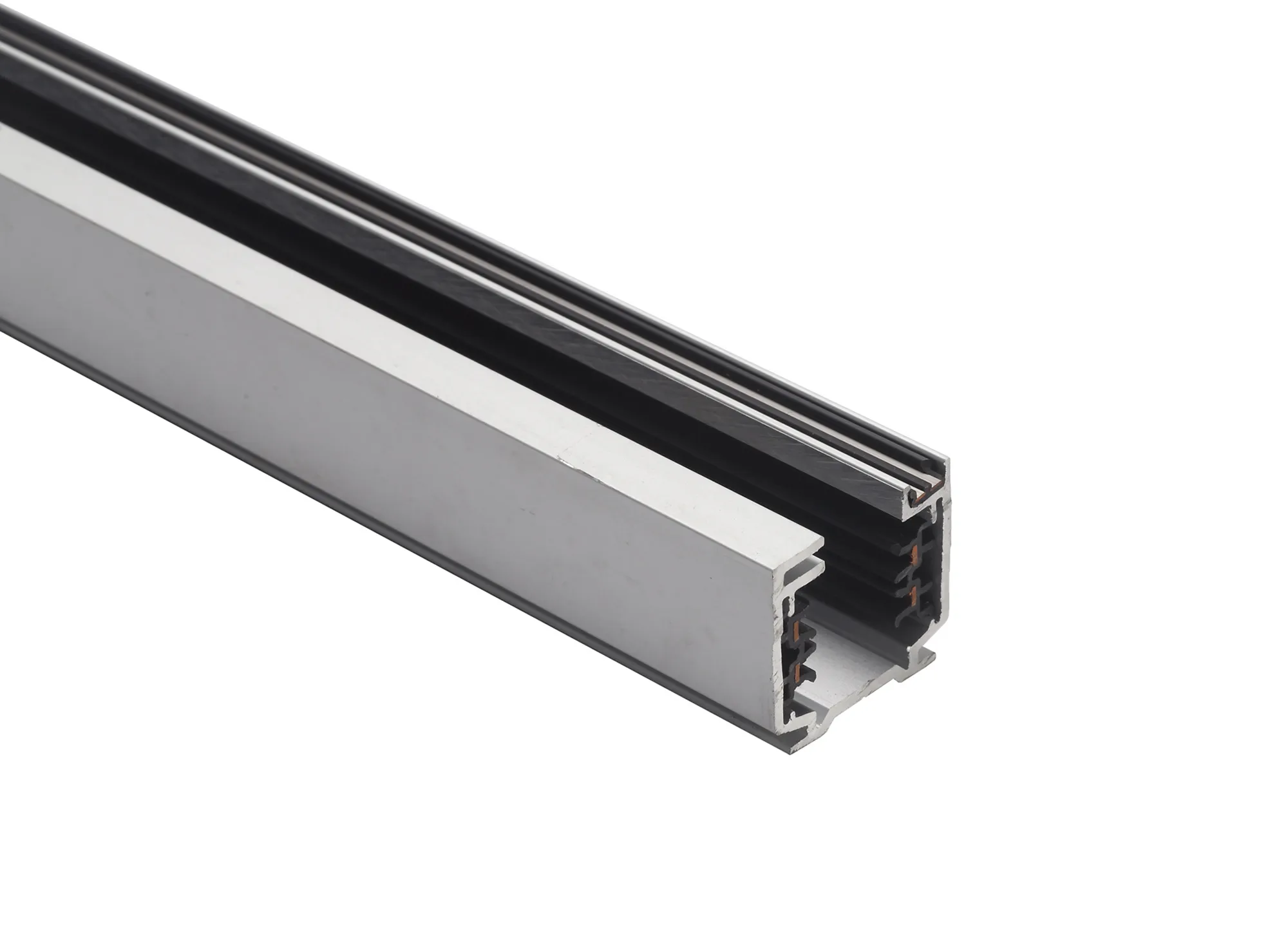 225-203 3 Circuit Surface/DB-Silver Eutrac 2m Silver Anodised Aluminium ...