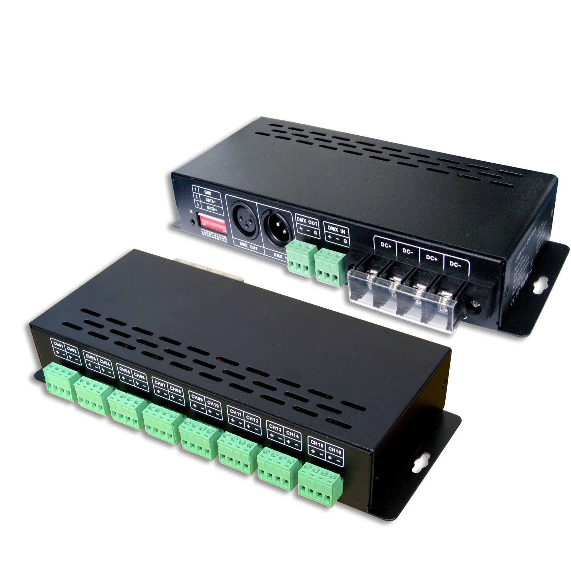 880-350 DMX Controller LTECH 16 Channel CC DMX Decoder 12/24/36/48V DC ...