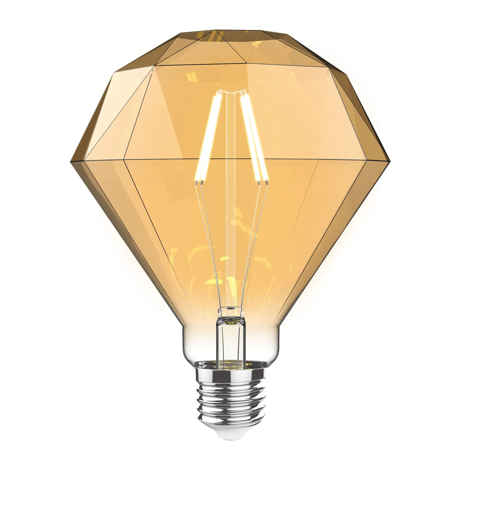 4600302 Classic Style Luxram Classic Style LED Diamond E27 Dimmable 4W ...