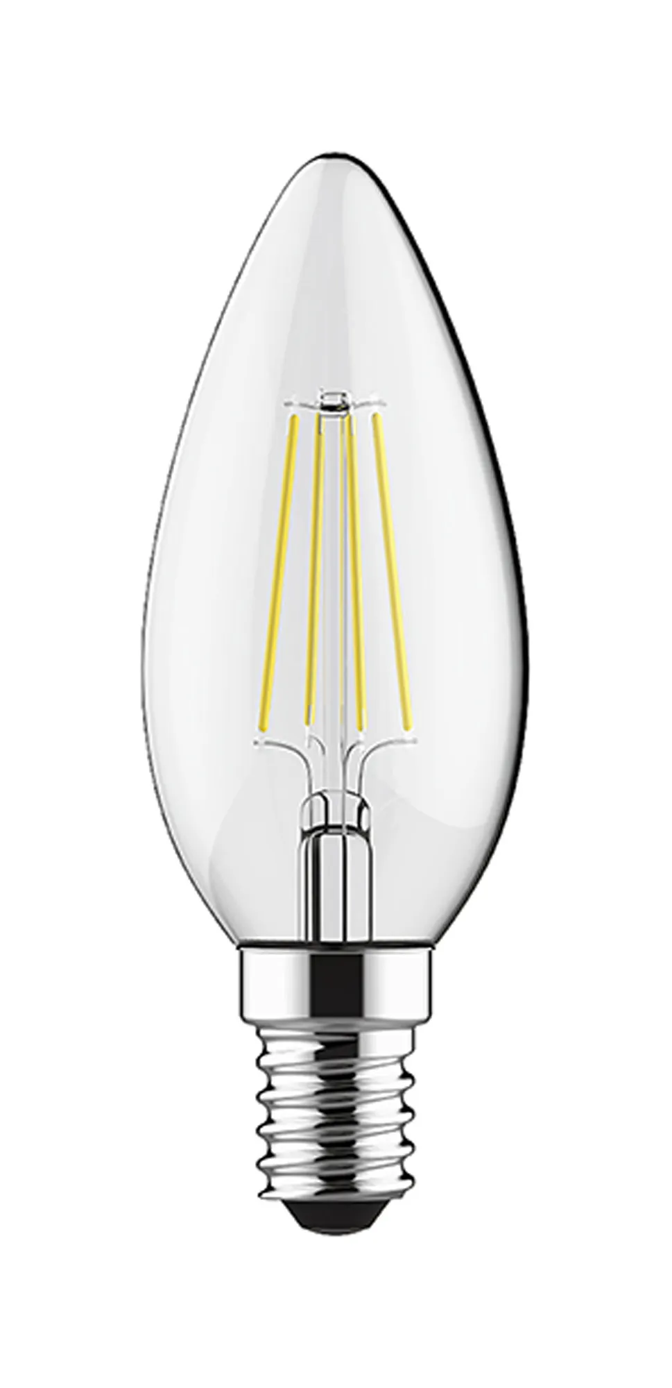 763411234 Value Classic Luxram Value Classic LED Candle E14 Dimmable 4W ...