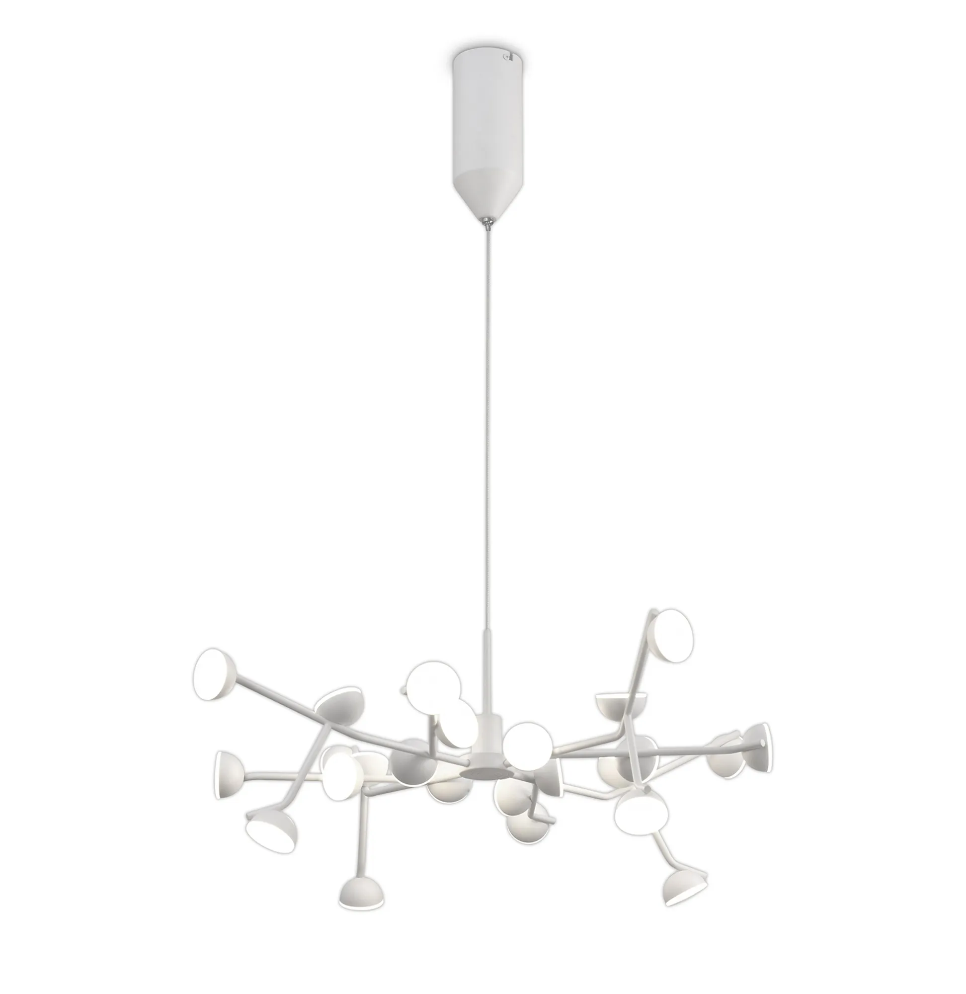 M6416 Adn White Mantra Adn Pendant Round 24 Light 72W LED - Inspired ...