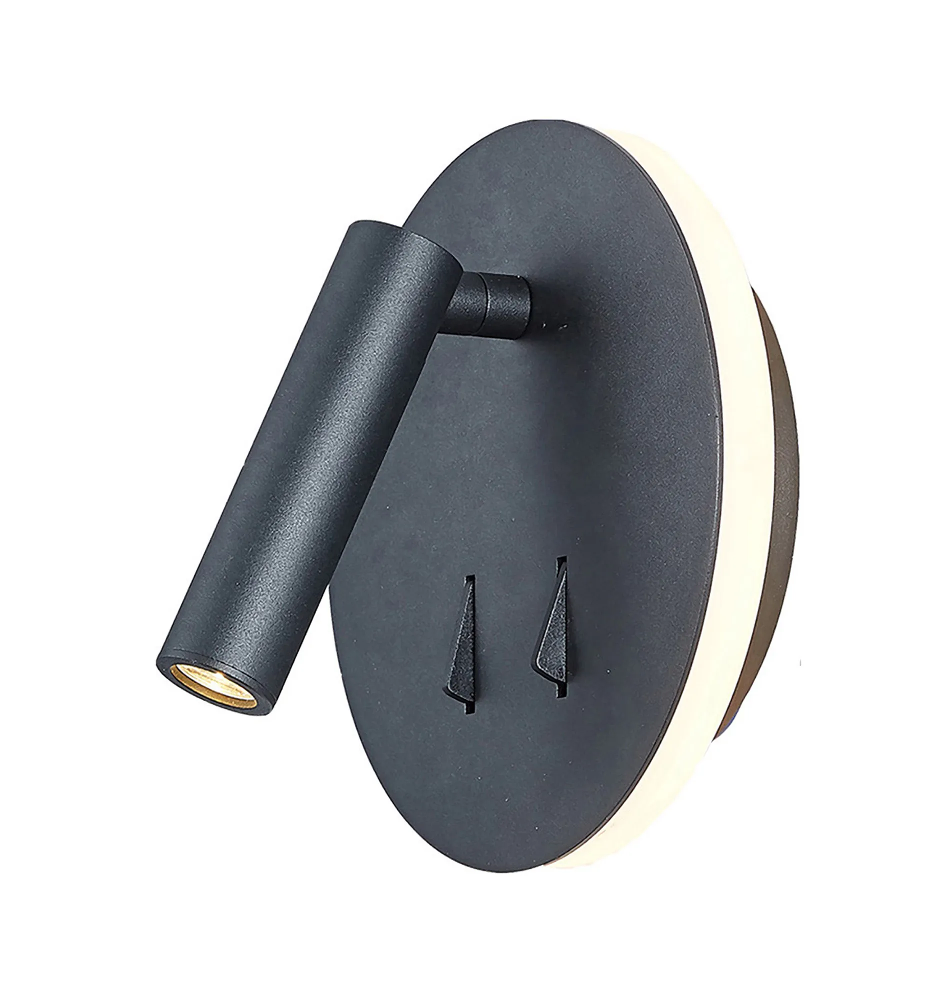 M7826 Cayman Mantra Fusion Cayman Square Wall + Reading Light 6W + 3W ...