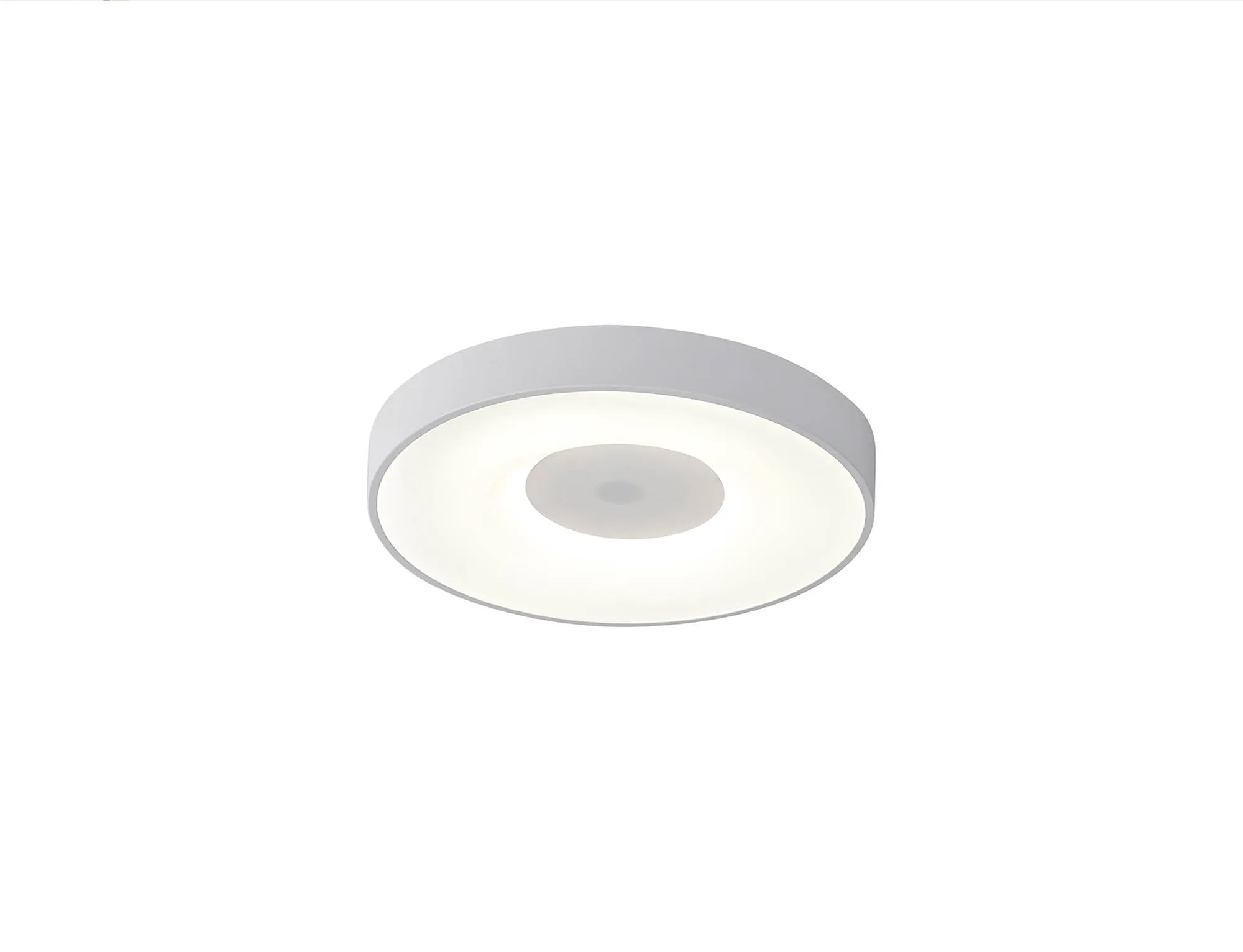 M7566 Coin Round Mantra Coin 56W LED Round Flush Ceiling White ...
