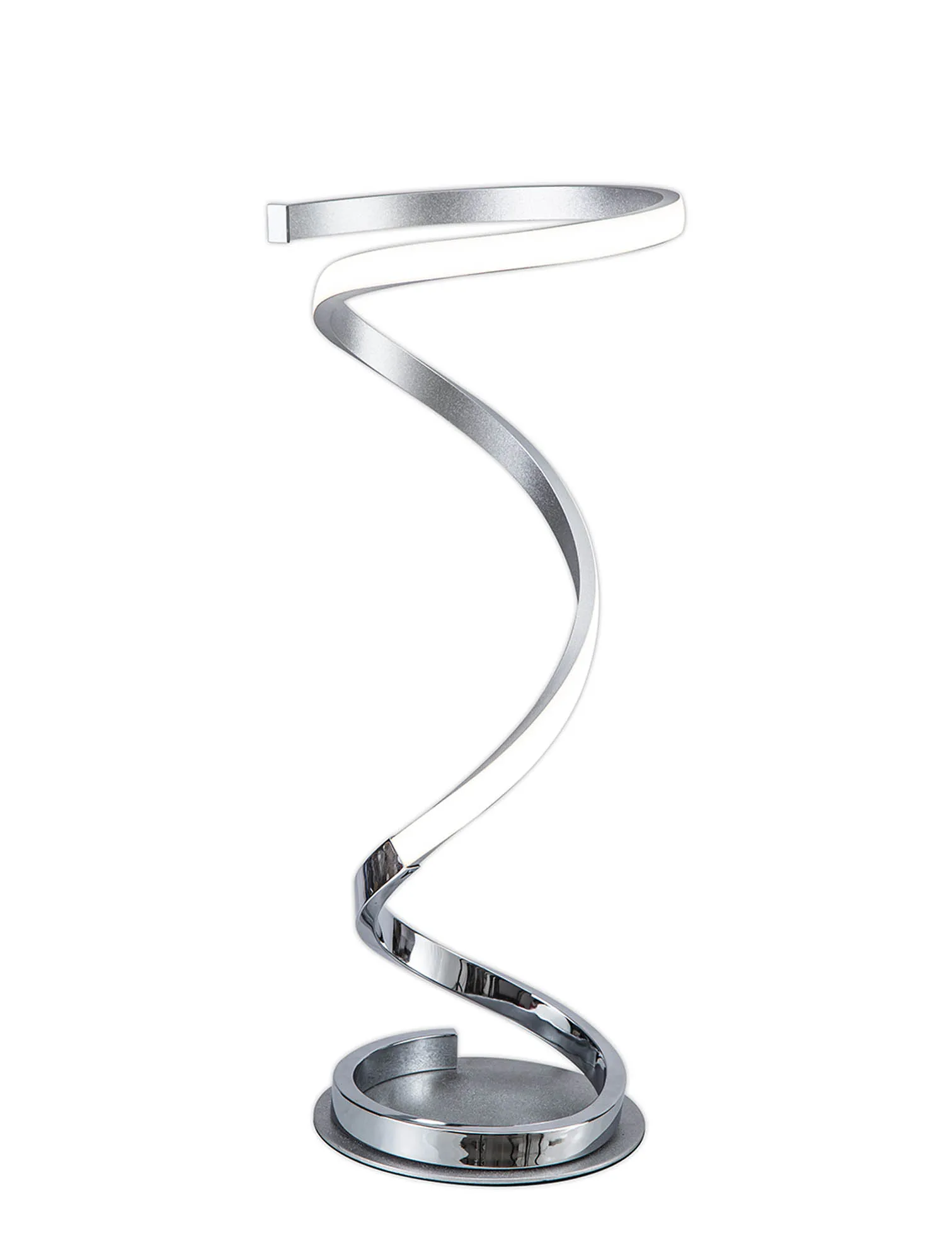 M6103 Helix Mantra Helix 52cm Table Lamp 20W LED Polished Chrome ...