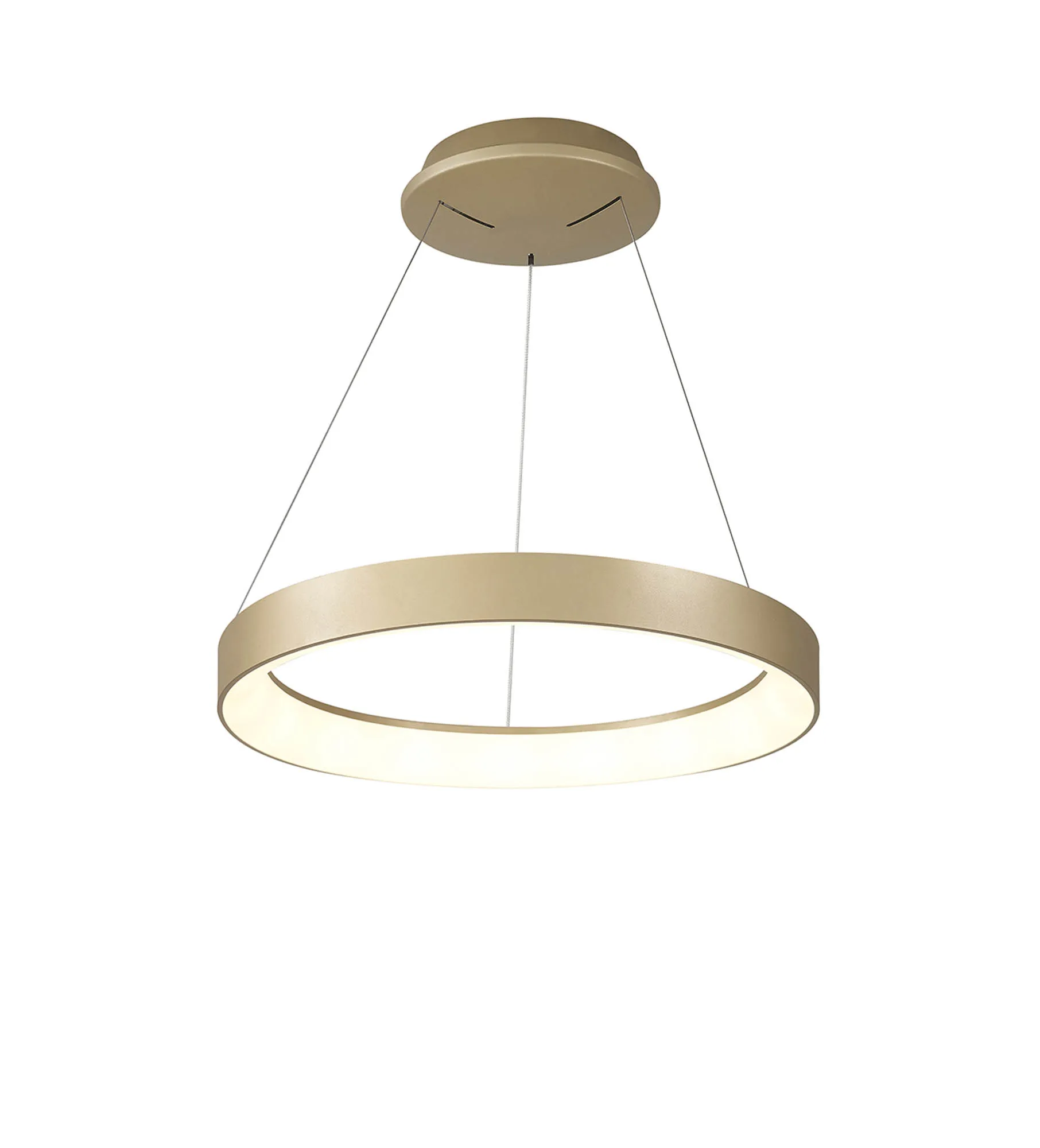 M7758 Niseko Gold Mantra Fusion Niseko Dimmable Pendant Ring 30W LED ...