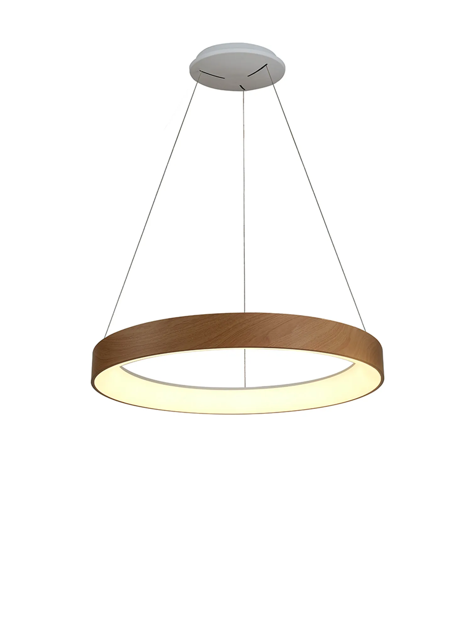 M8576 Niseko II Wood Mantra Niseko II Ring Pendant 50cm 40W LED Wood ...