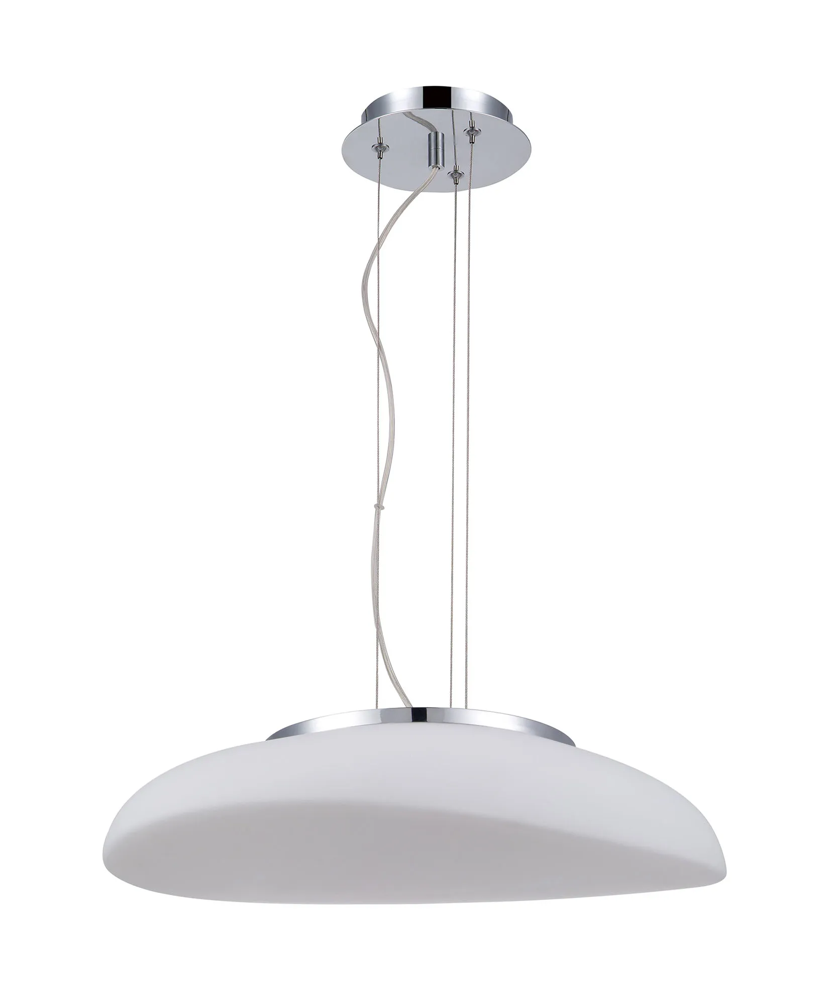 M4891 Opal Mantra Opal Glass Oval Pendant 4 Light - Inspired Lighting Ltd.