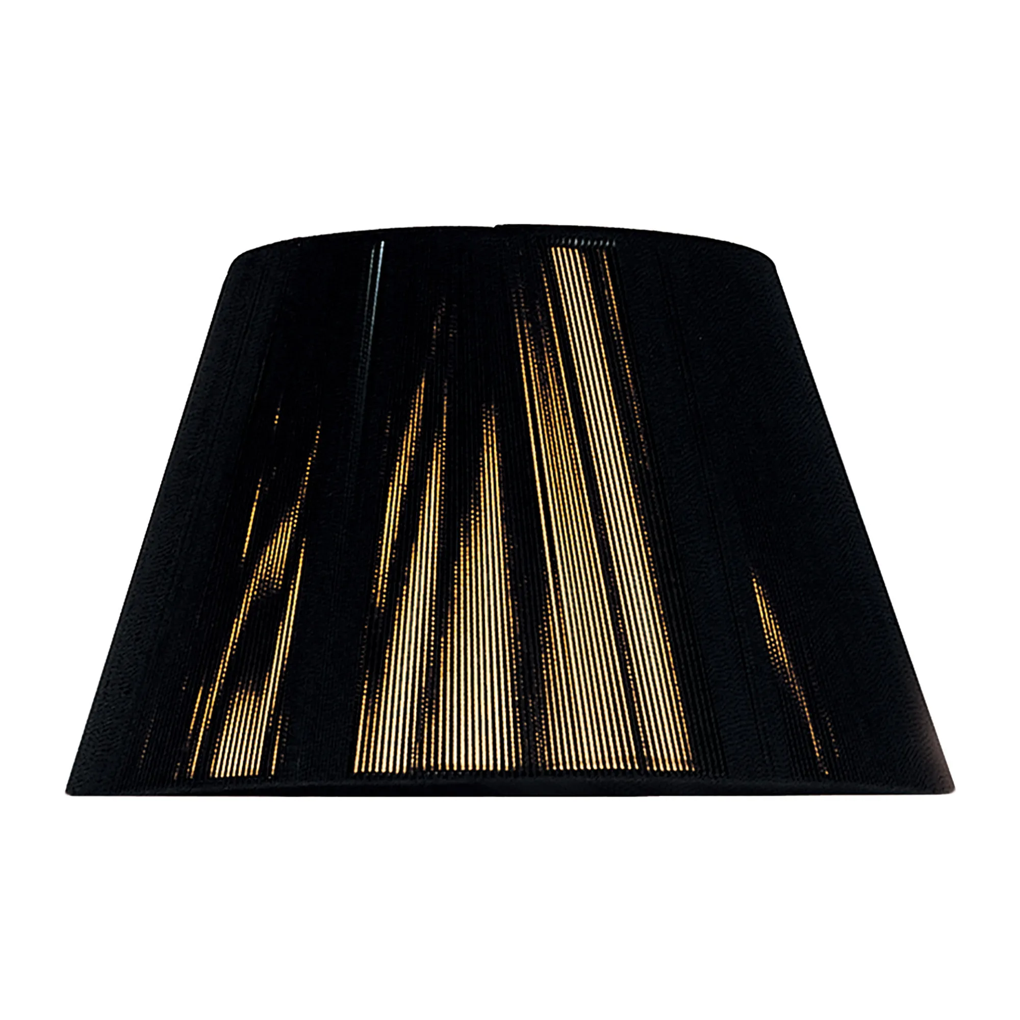 MS041 Silk String Shades Mantra Fusion Silk 40cm String Shade Black ...
