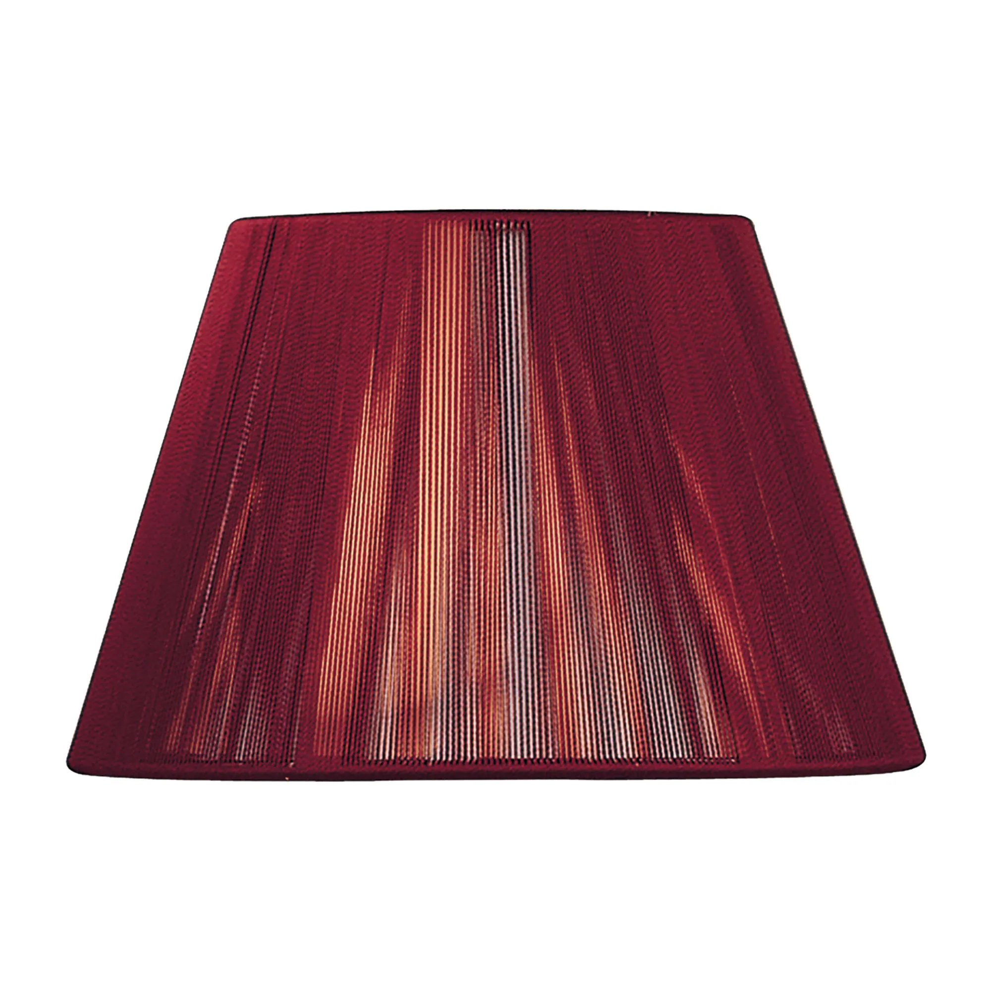 MS044 Silk String Shades Mantra Fusion Silk 40cm String Shade Red Wine ...