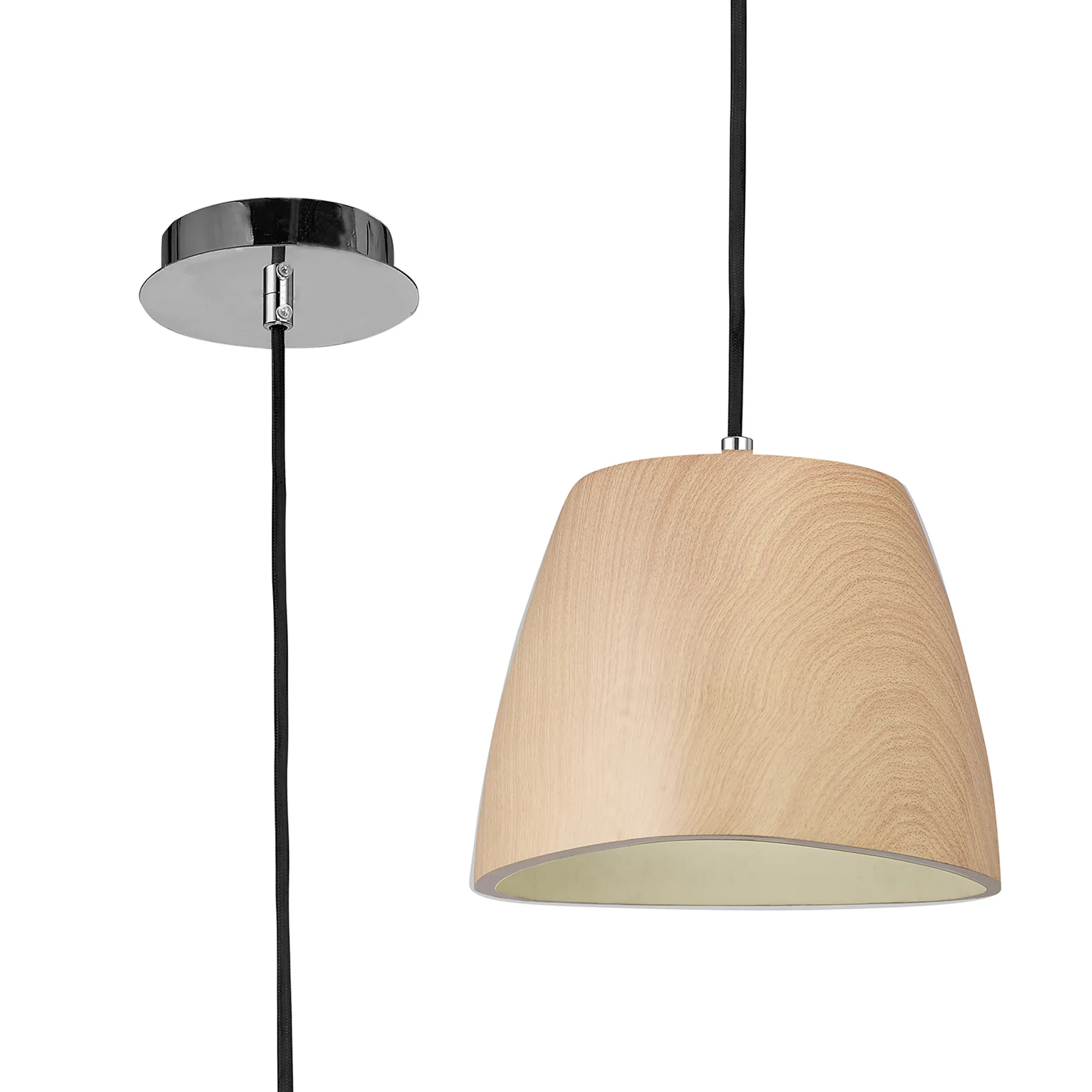 M4824 Triangle Mantra Triangle Pendant 1 Light - Inspired Lighting Ltd.