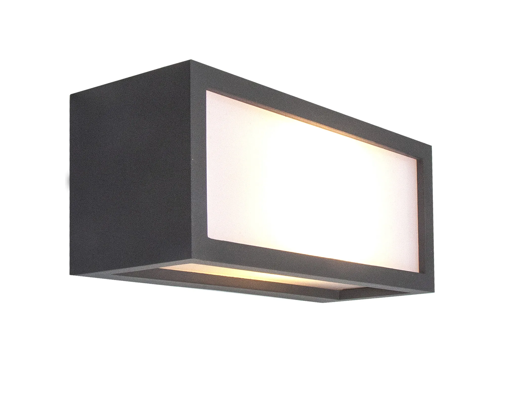 M7050 Utah Mantra Fusion Utah Wall Lamp 1 Light IP65 Graphite ...