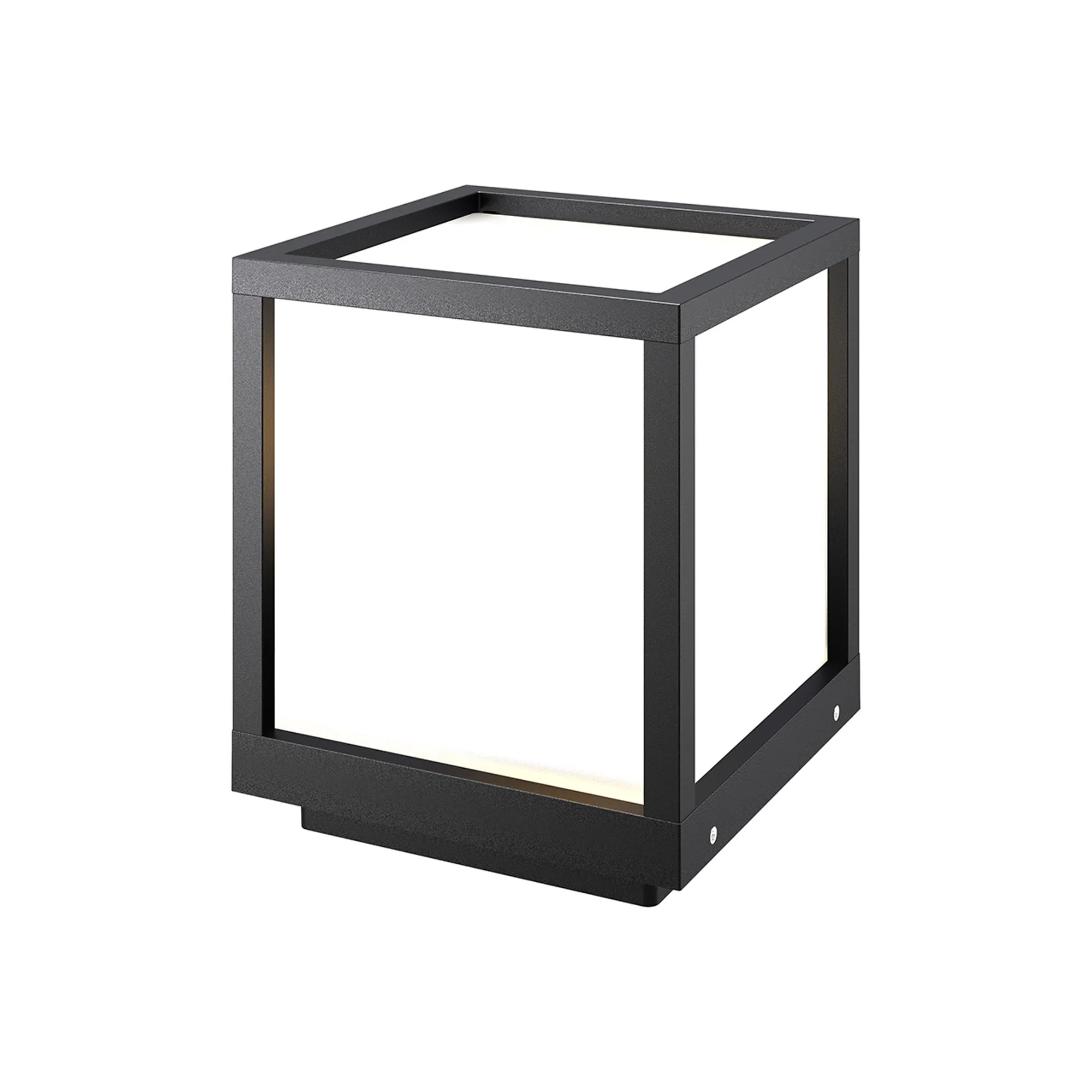 M8928 Utah Mantra Fusion Utah Pedestal Lamp 1 Light IP65 Graphite ...