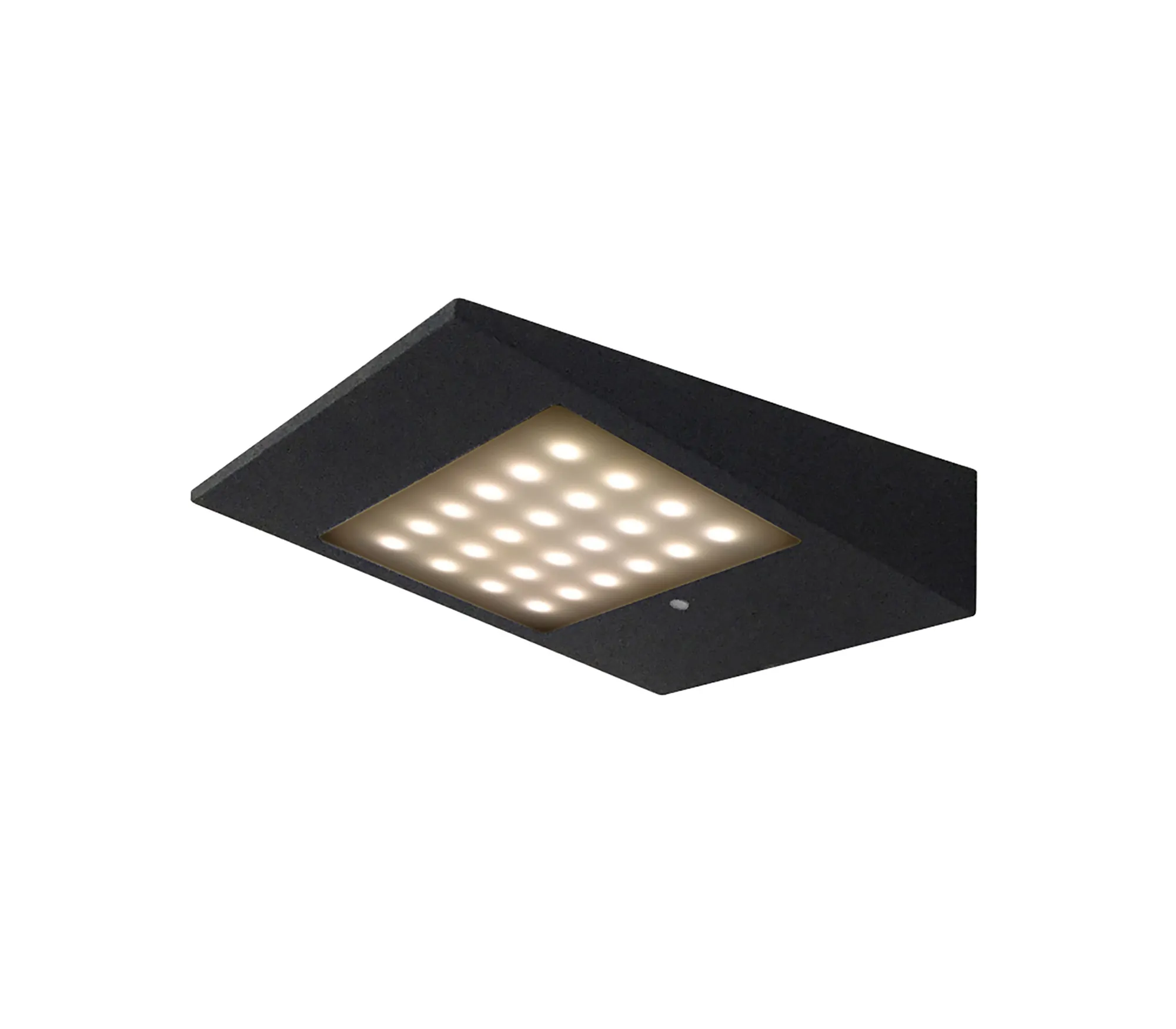 M7098 Yeti Mantra Fusion Yeti Solar/Sensor Wall Lamp 2.2W LED IP54 ...