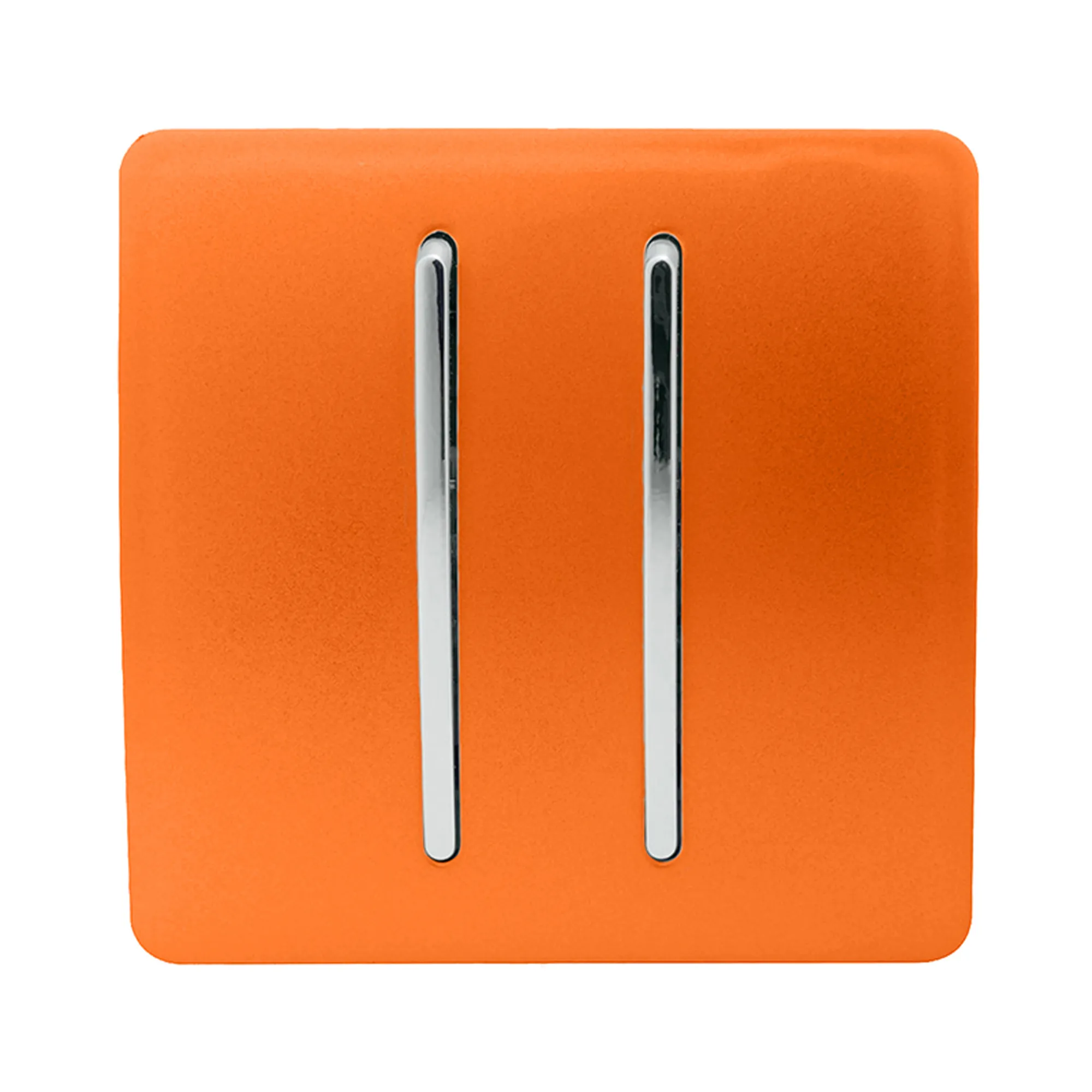 ART-SS4OR Orange Trendi 2 Gang 2 Way Rocker Light Switch 10AX Orange ...