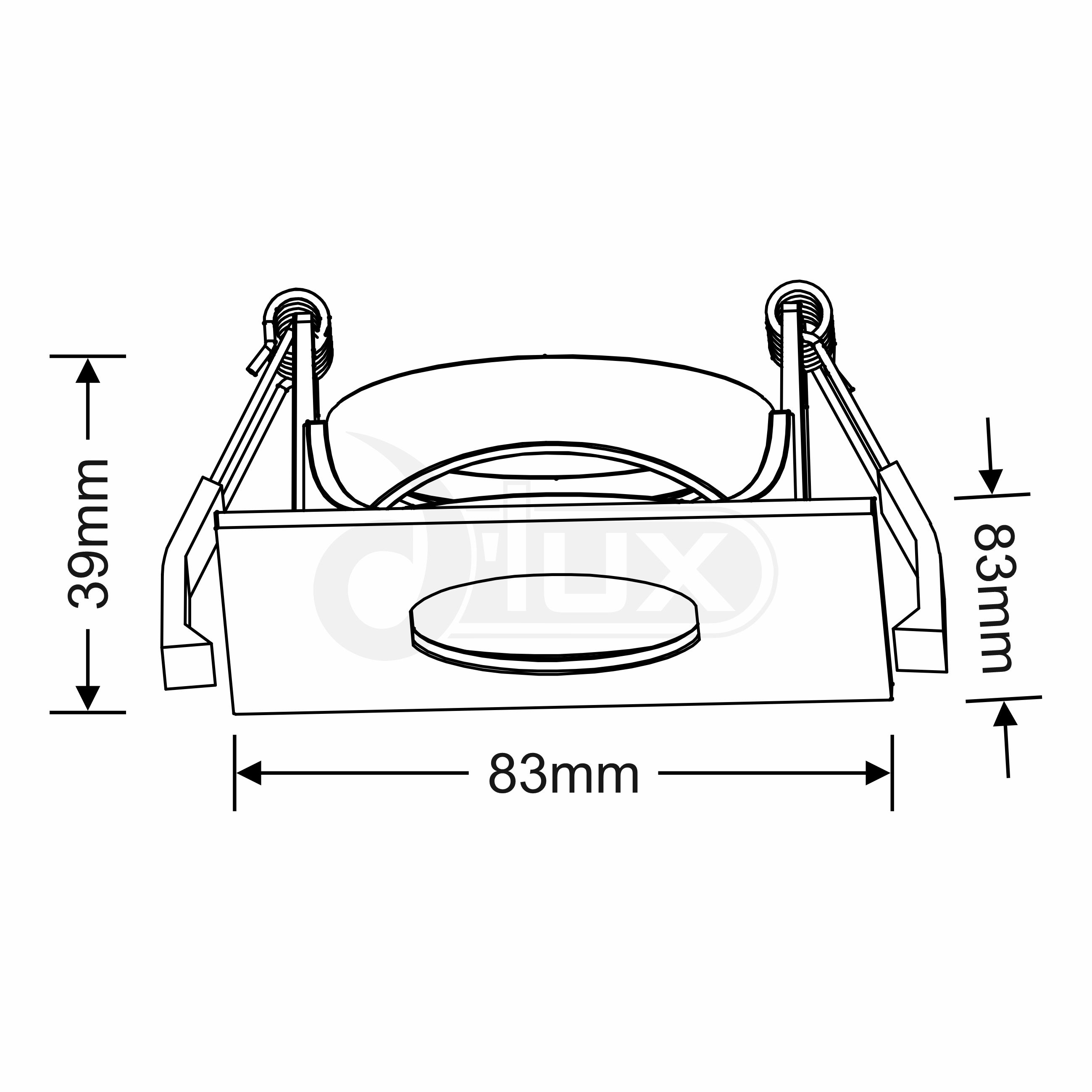 DM202263 Blate 12 Dlux Blate 12 Tridonic Powered 12W 4000K 1200lm 36 ...