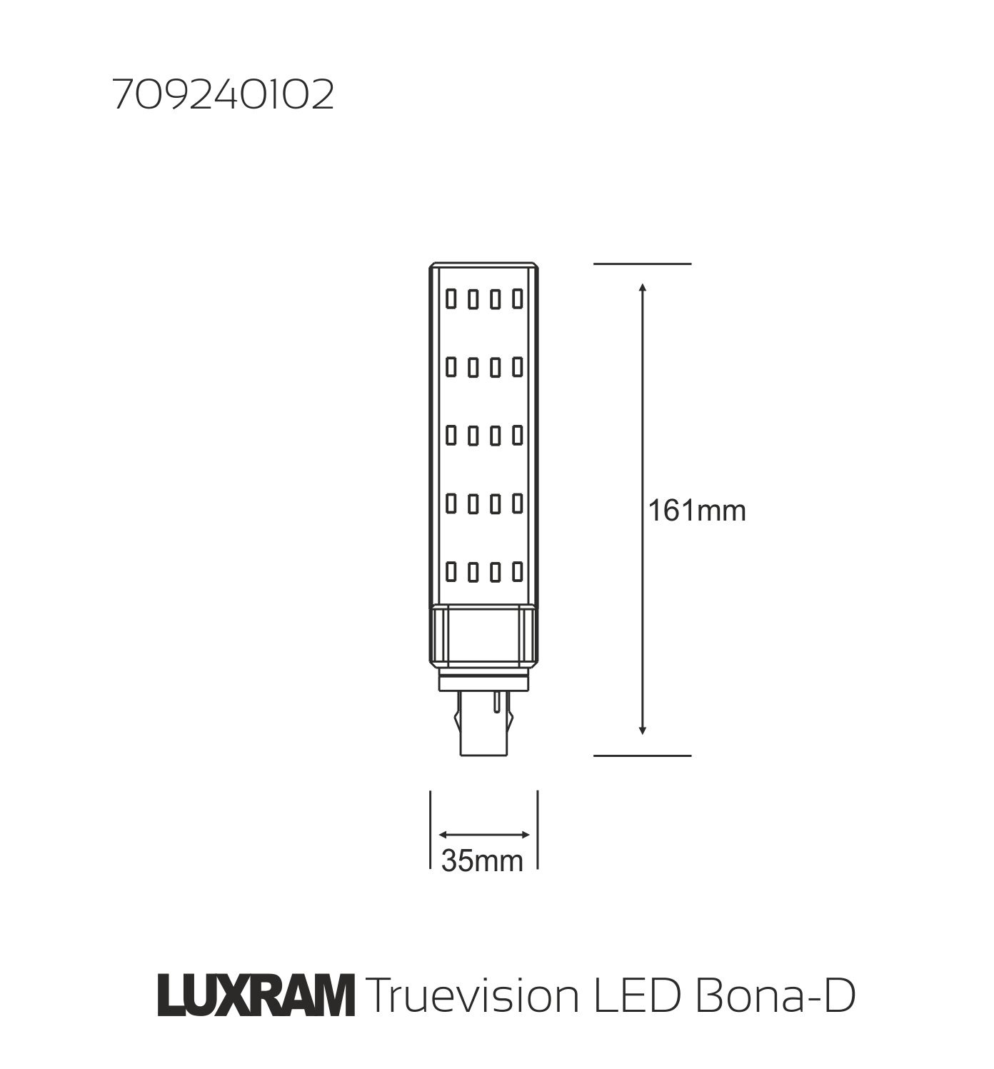 709240102 Power SMD Luxram High Power SMD LED Bona-D 10W 4000K 820lm ...