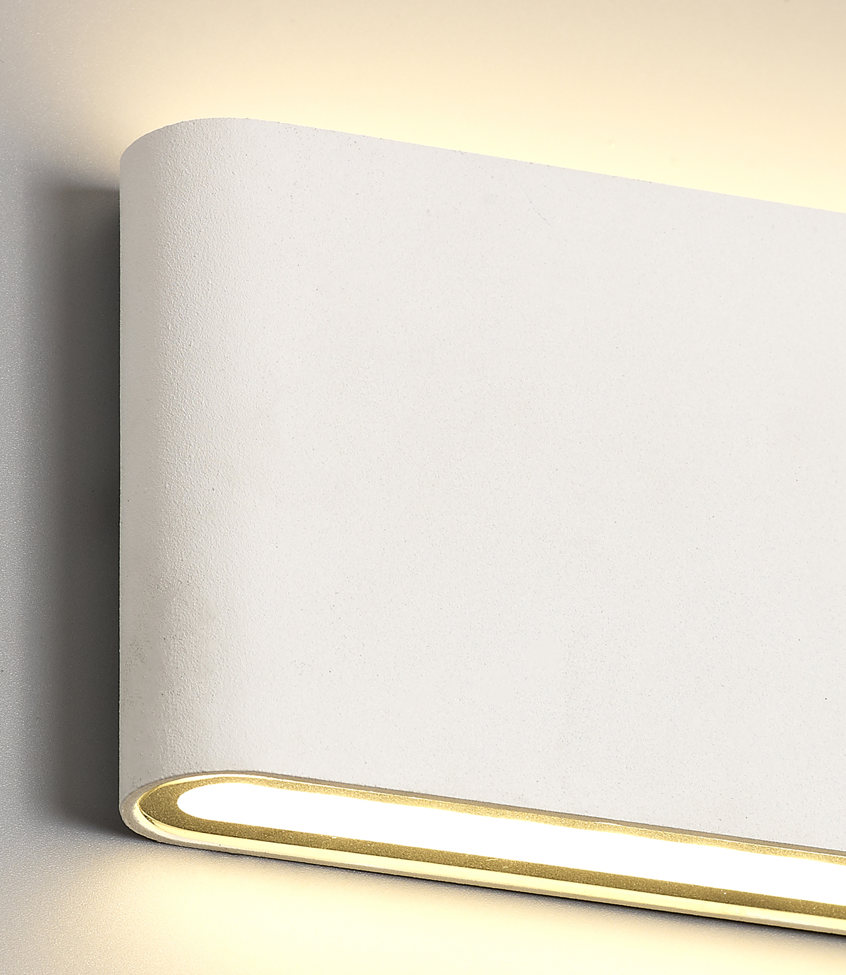 D0462 Contour Deco Contour Wall Lamp 2 x 6W LED Outdoor IP54 Sand White ...