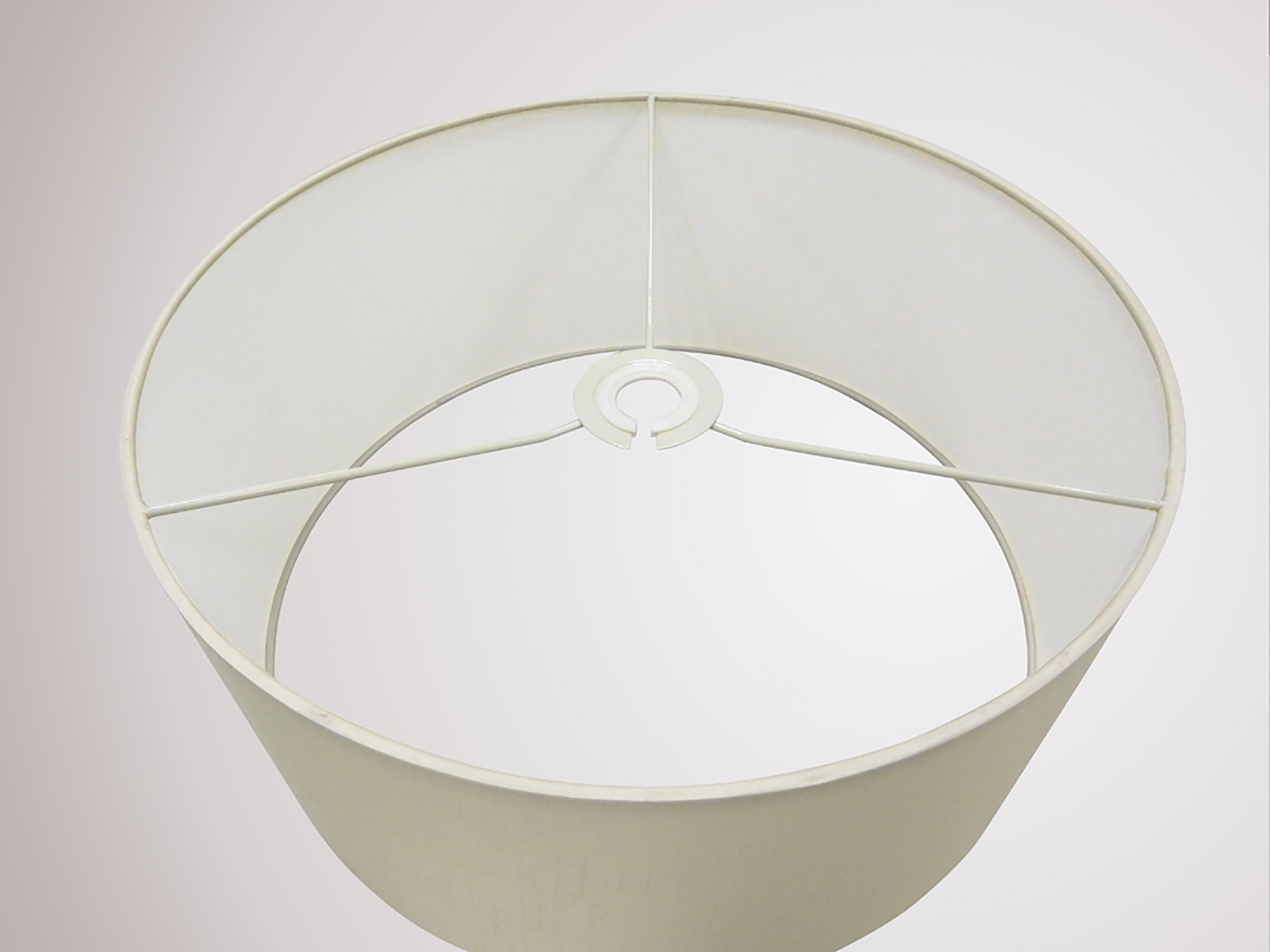 D0274 Sigma Deco Sigma 40cm Faux Silk Fabric Shade Ivory Pearl; White ...