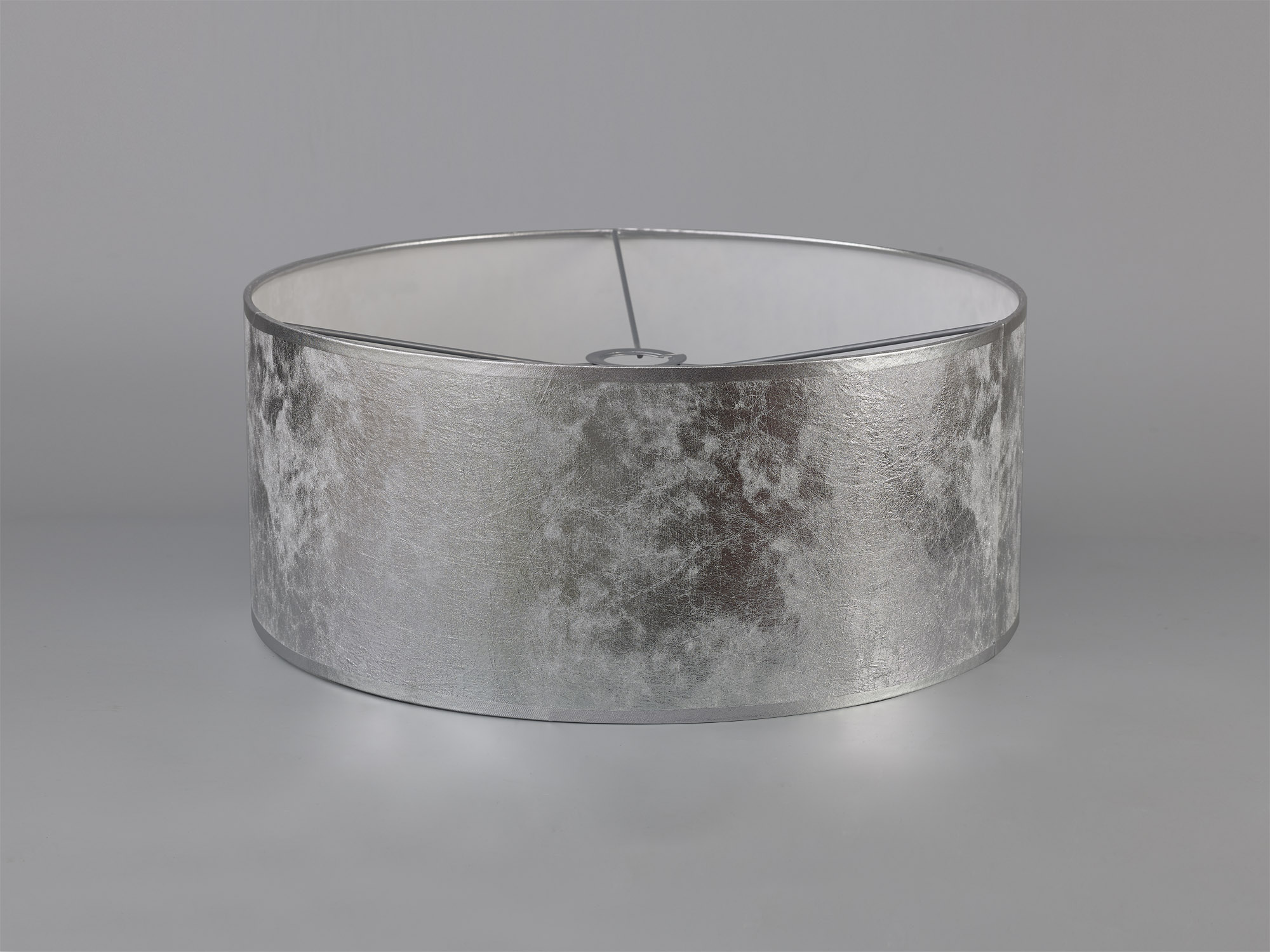 D0589 Sigma Deco Sigma Cylinder 50cm Shade Silver Leaf, White ...