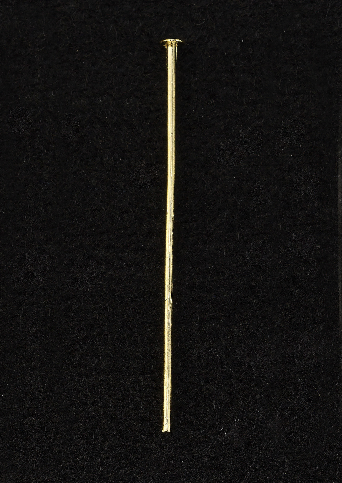 C90018 Crystal Pin Diyas Flat Head Pins 35mm Gold - Inspired Lighting Ltd.