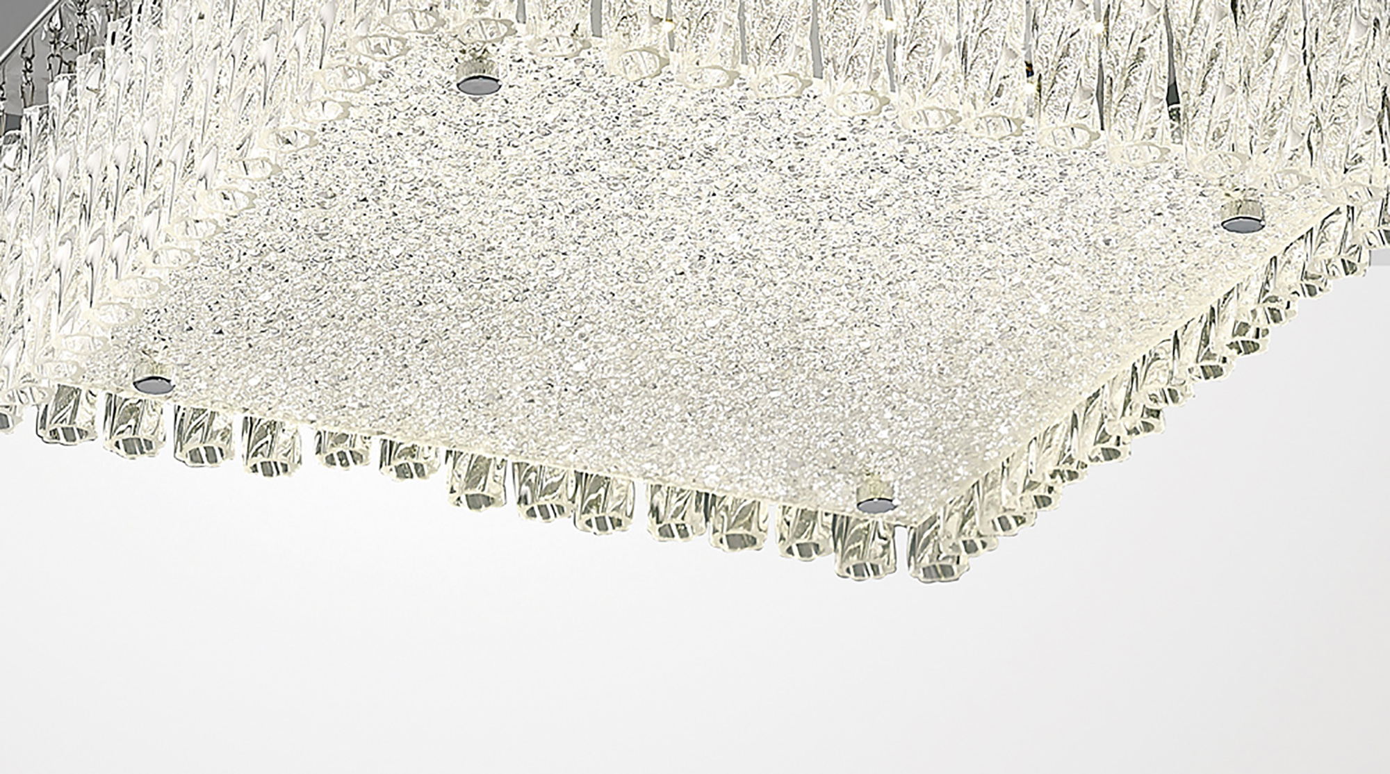 IL80052 Aiden Diyas Aiden Glass 18W LED Flush Ceiling - Inspired ...