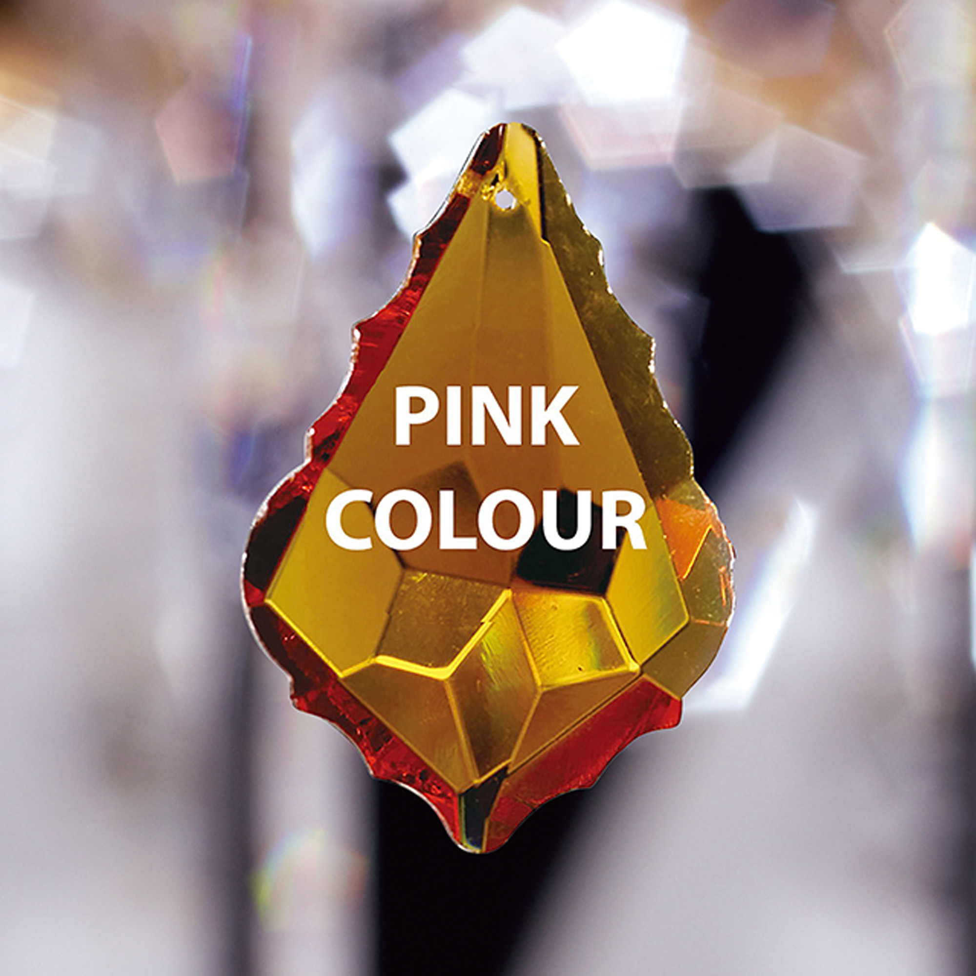 C30040 Crystal Droplet Diyas Crystal Maple Without Ring 38mm - Inspired ...