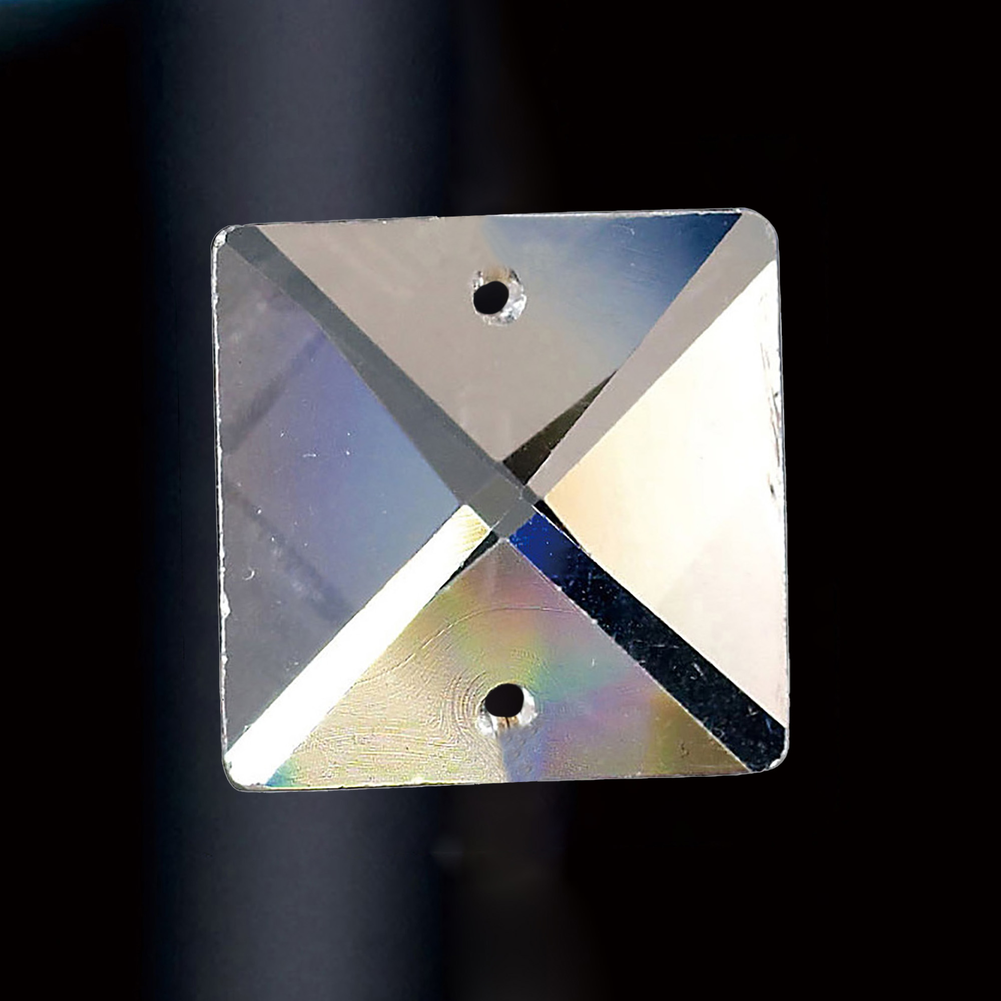 C70045 Crystal Quadrilateral Diyas Crystal Square Without Ring 24mm 1 ...