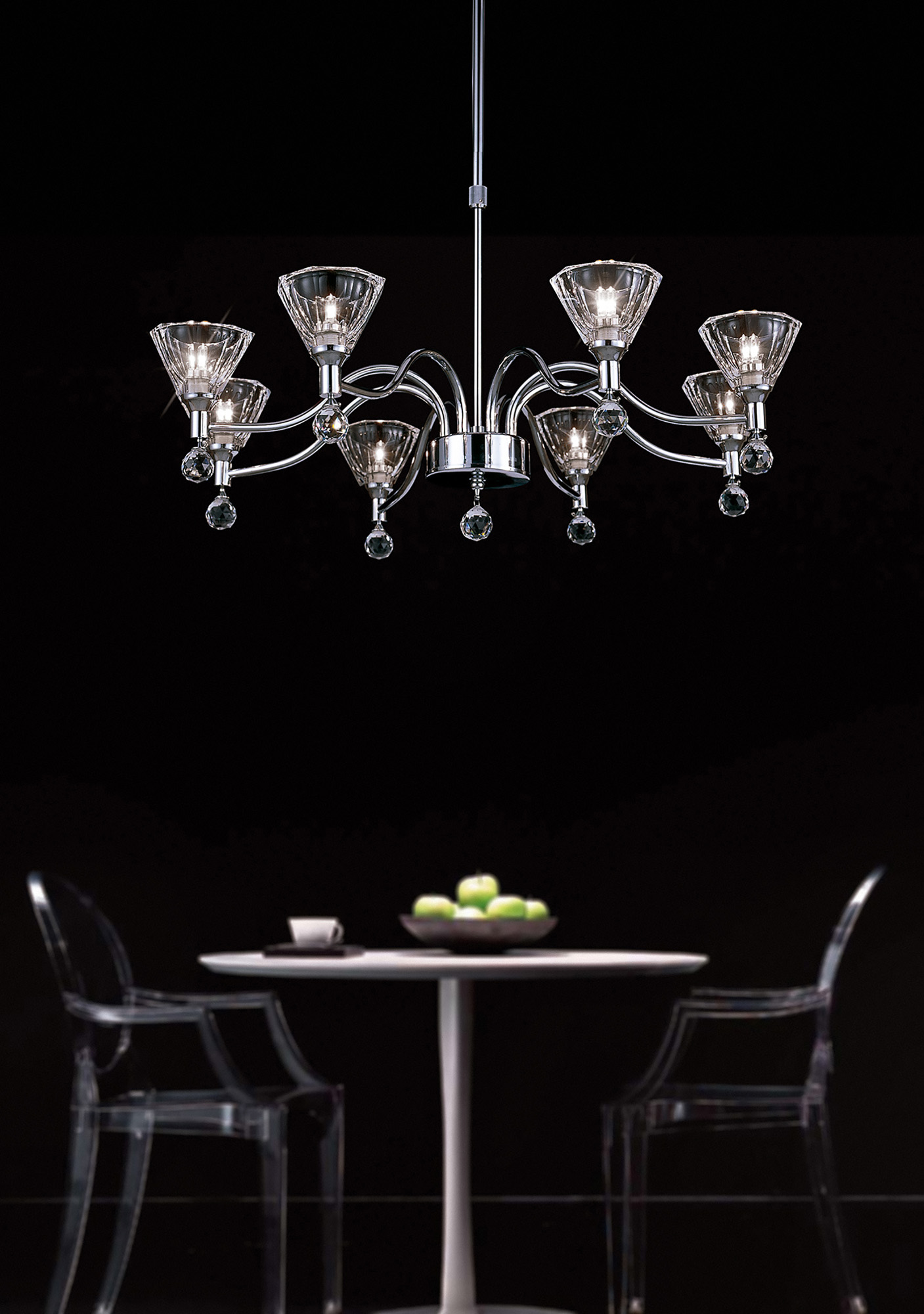 IL50341 Neptune Diyas Neptune Crystal Wall Lamp 1 Light - Inspired ...