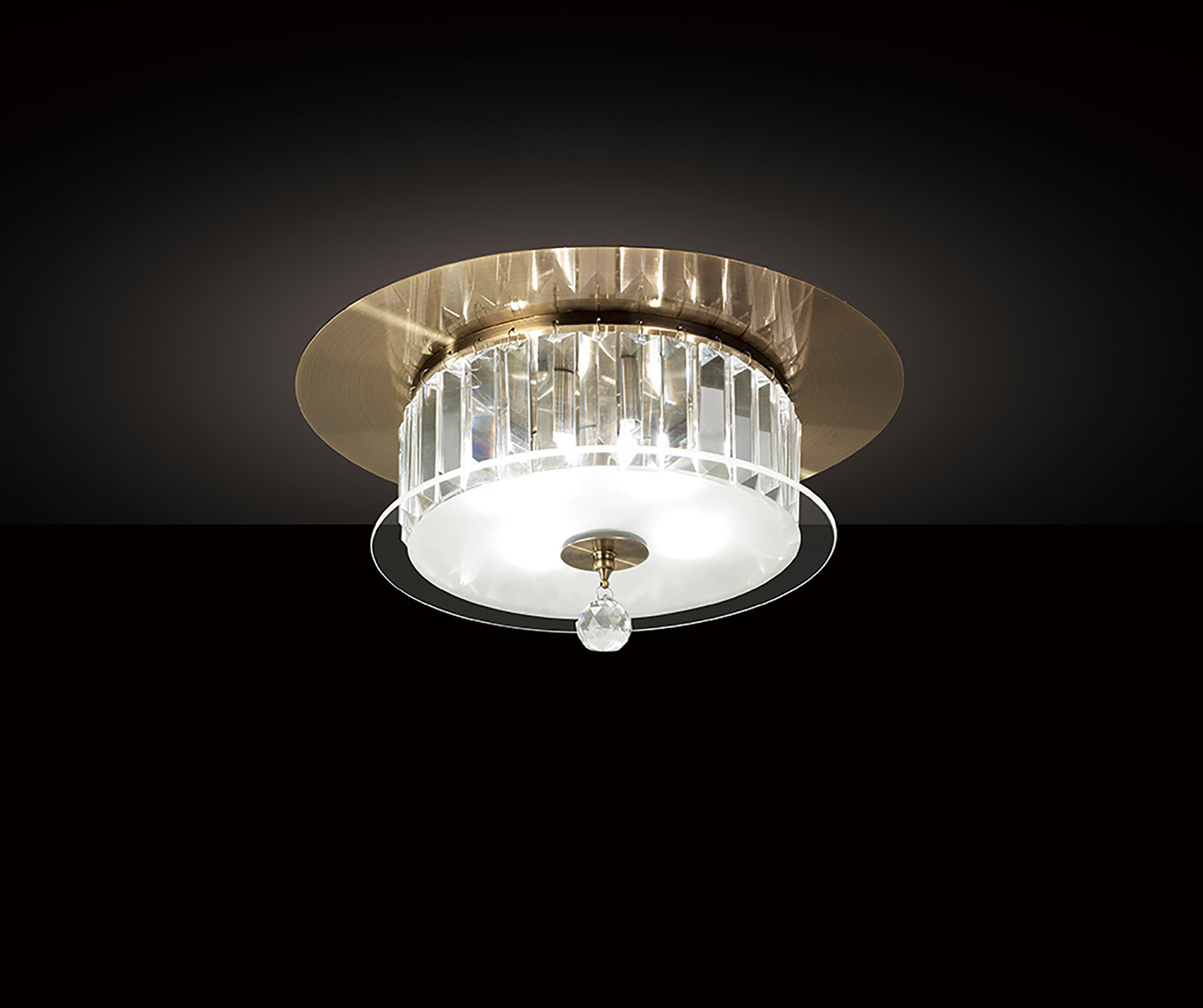 IL30243 Tosca Diyas Tosca Crystal Flush Ceiling 4 Light - Inspired ...