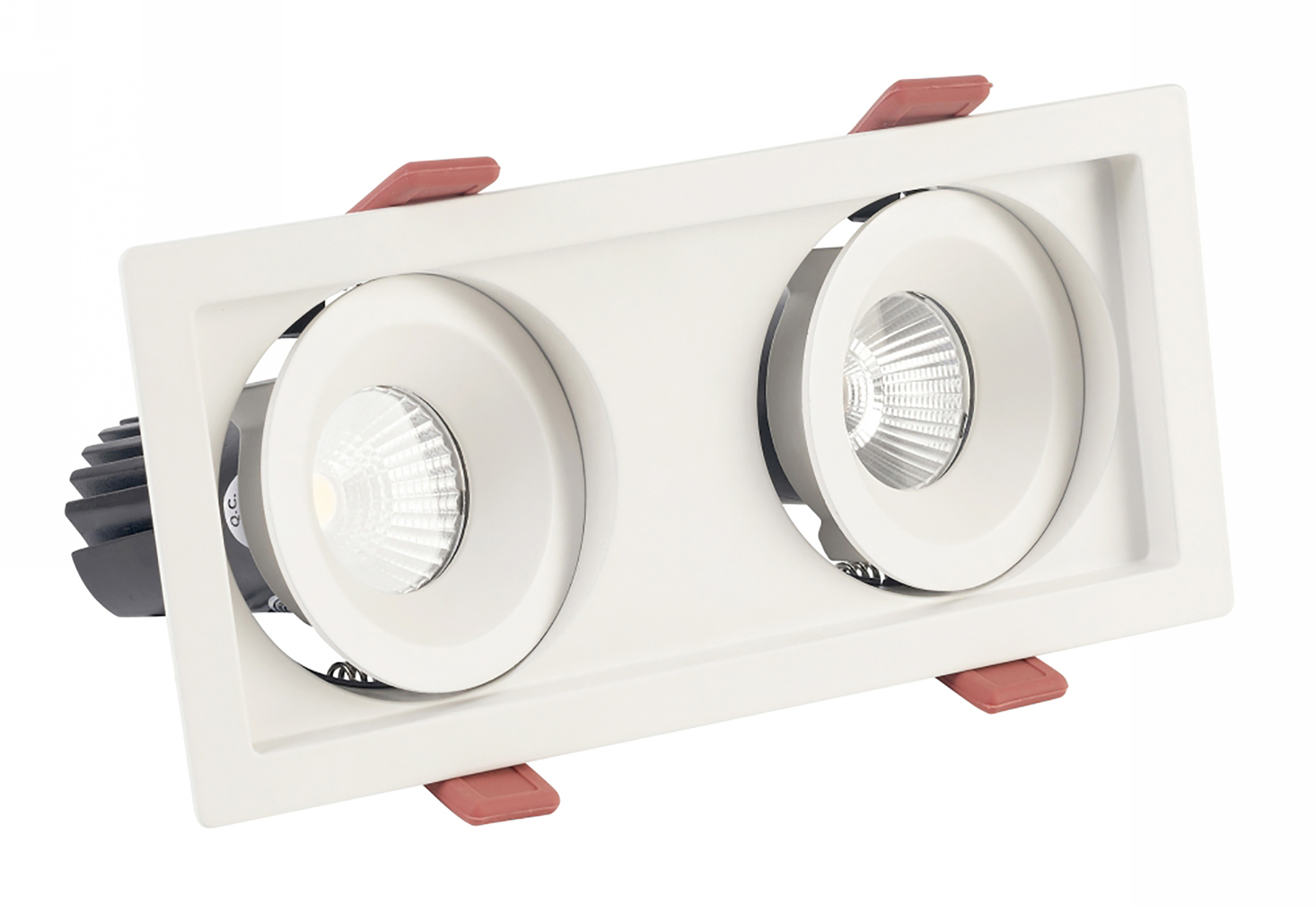 Recessed Ceiling Luminaires Multi-Head Recess Ceiling LED Recessed ...