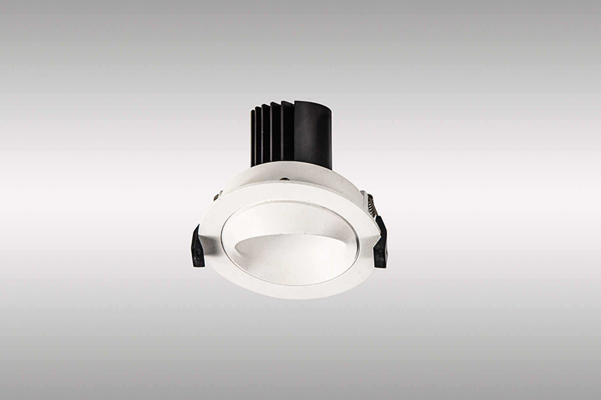 Recessed Ceiling Luminaires Round Recess Ceiling LED Recessed ...