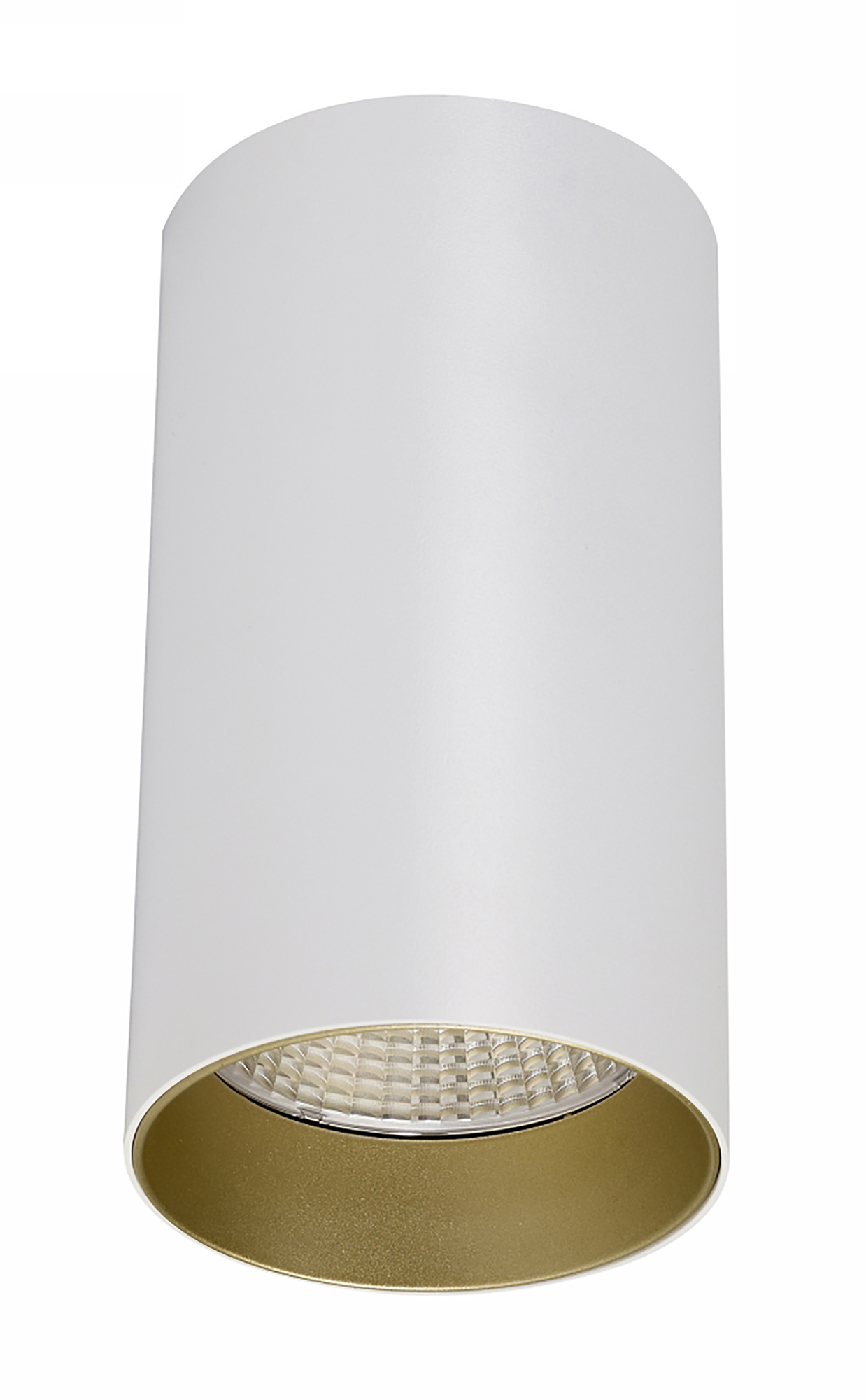 DL300137 Eos 20 Dlux Eos 20, 20W White & Gold Surface LED Spotlight ...